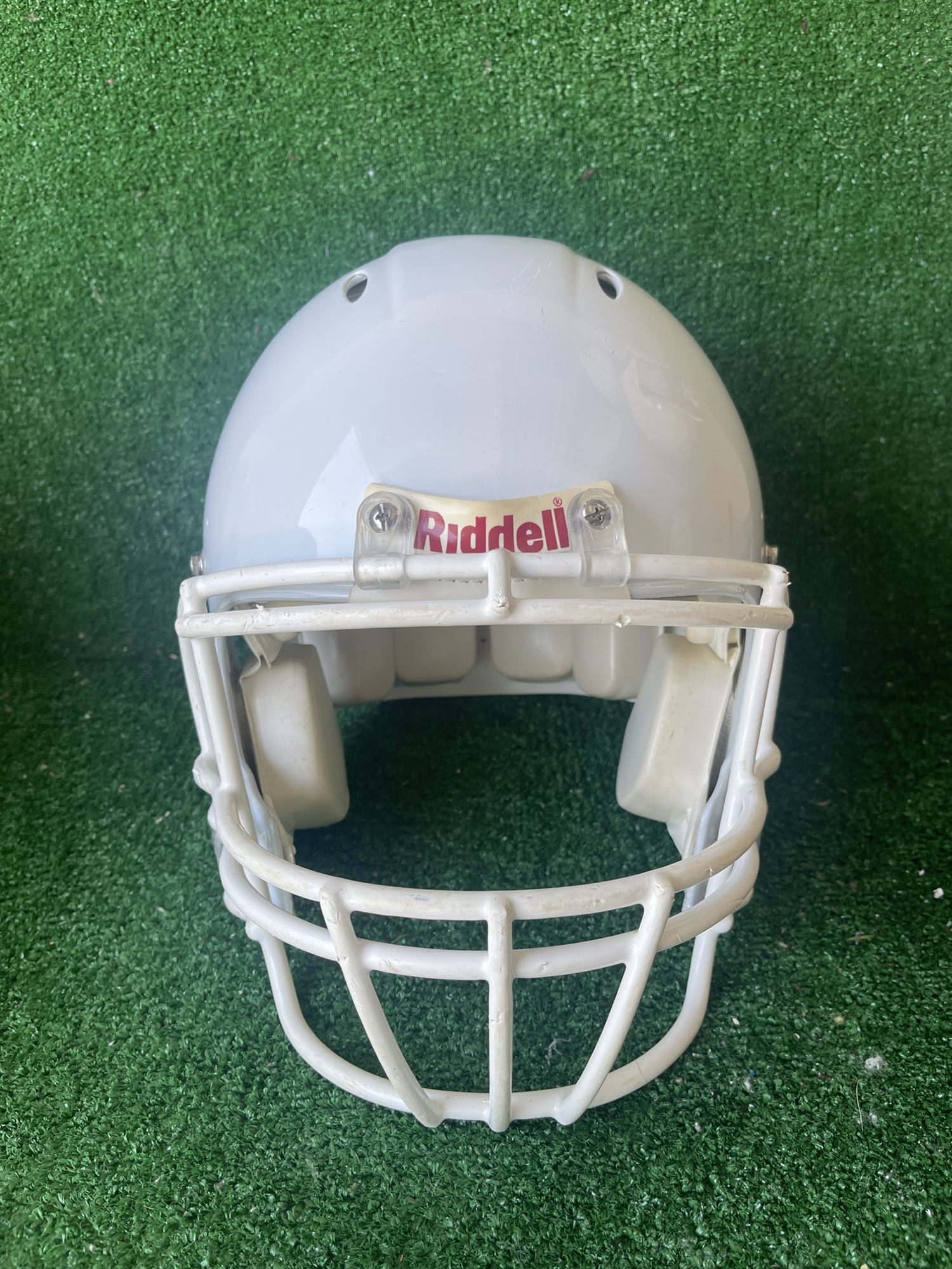Adult Medium - Riddell Revo Classic Football Helmet - White | SidelineSwap