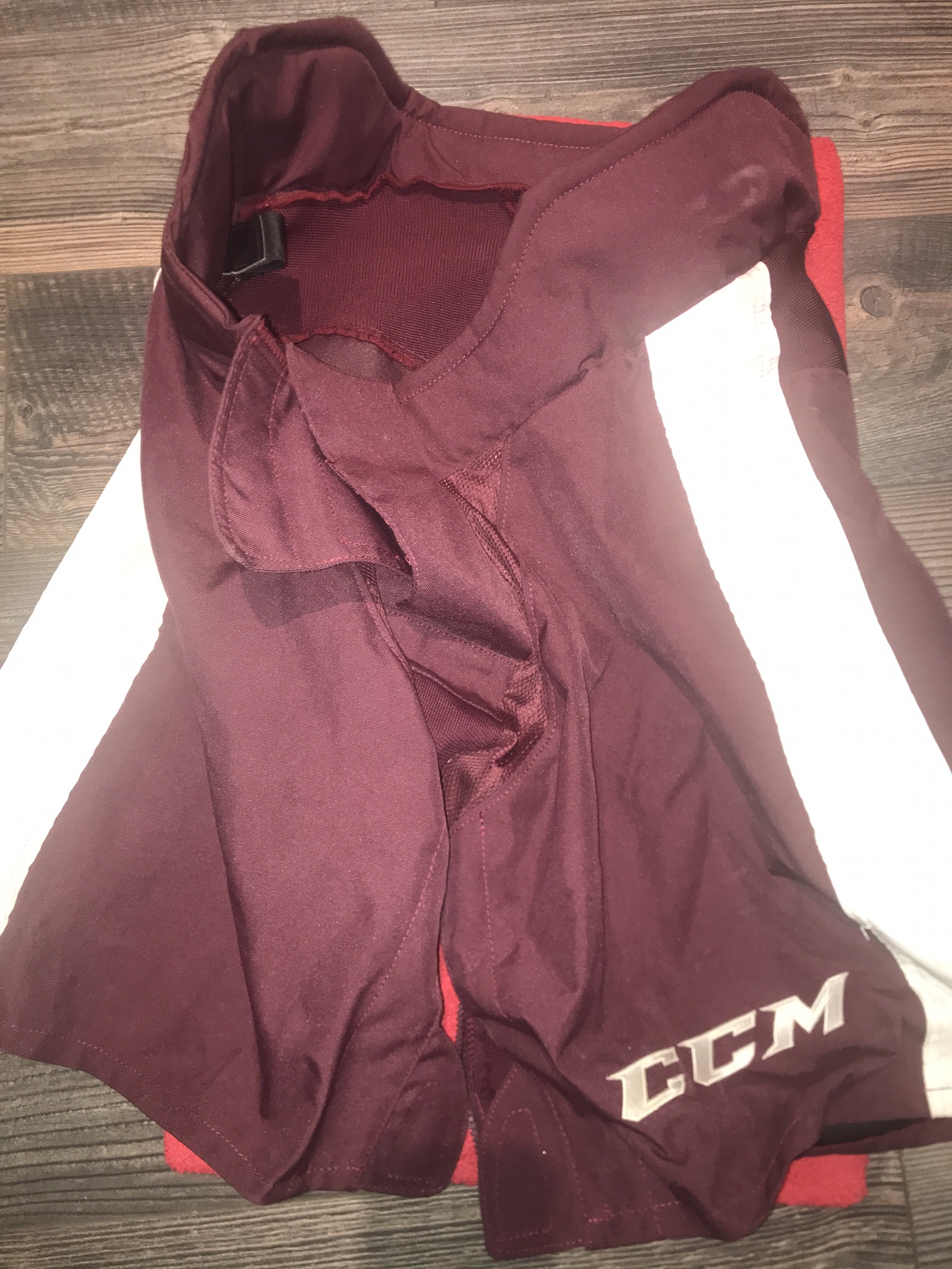 Maroon Used Medium CCM Pro Stock PP90 Pant Shell | SidelineSwap