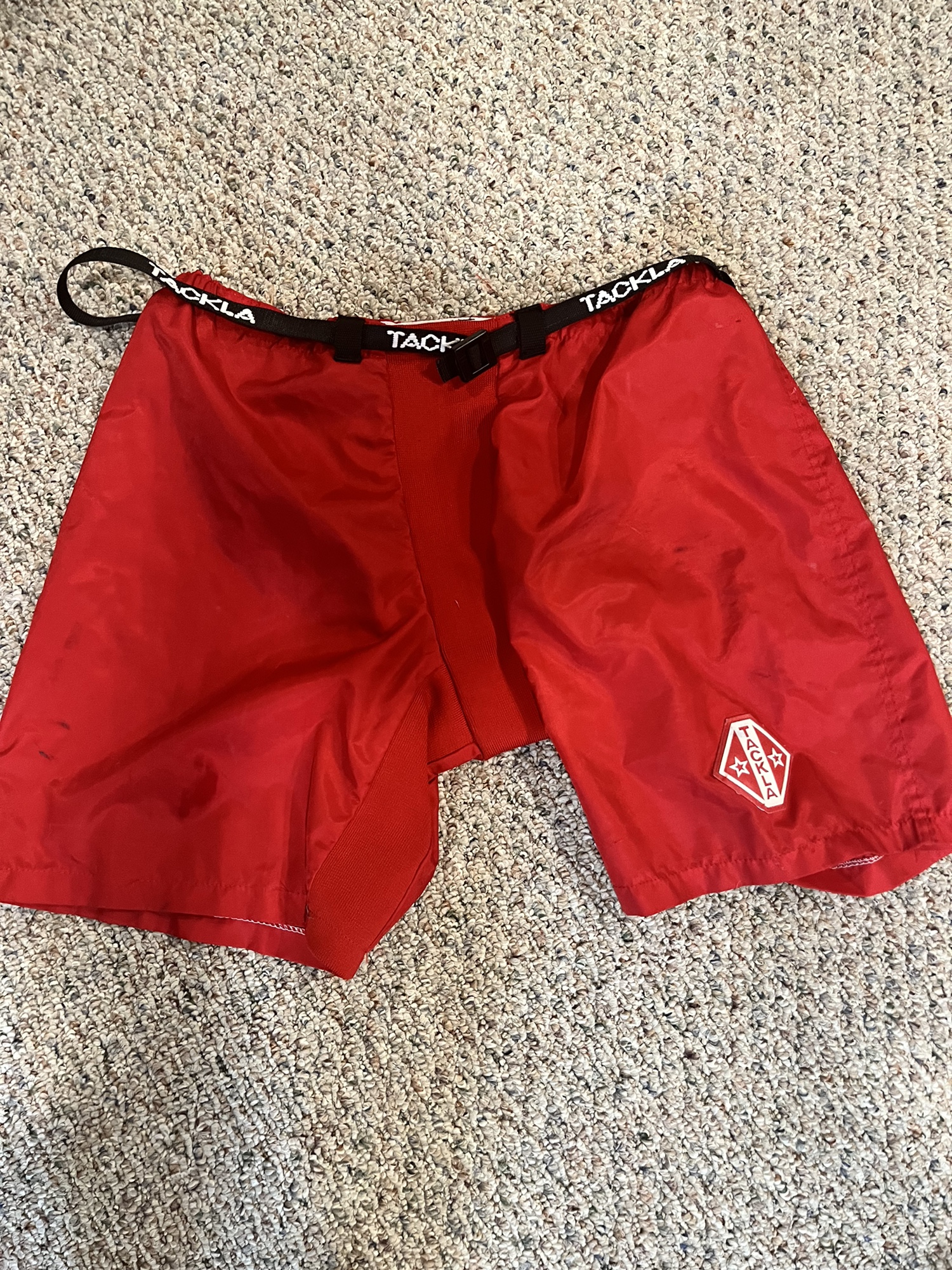 Red Tackla Hockey Pant Shell - Senior 48 | SidelineSwap