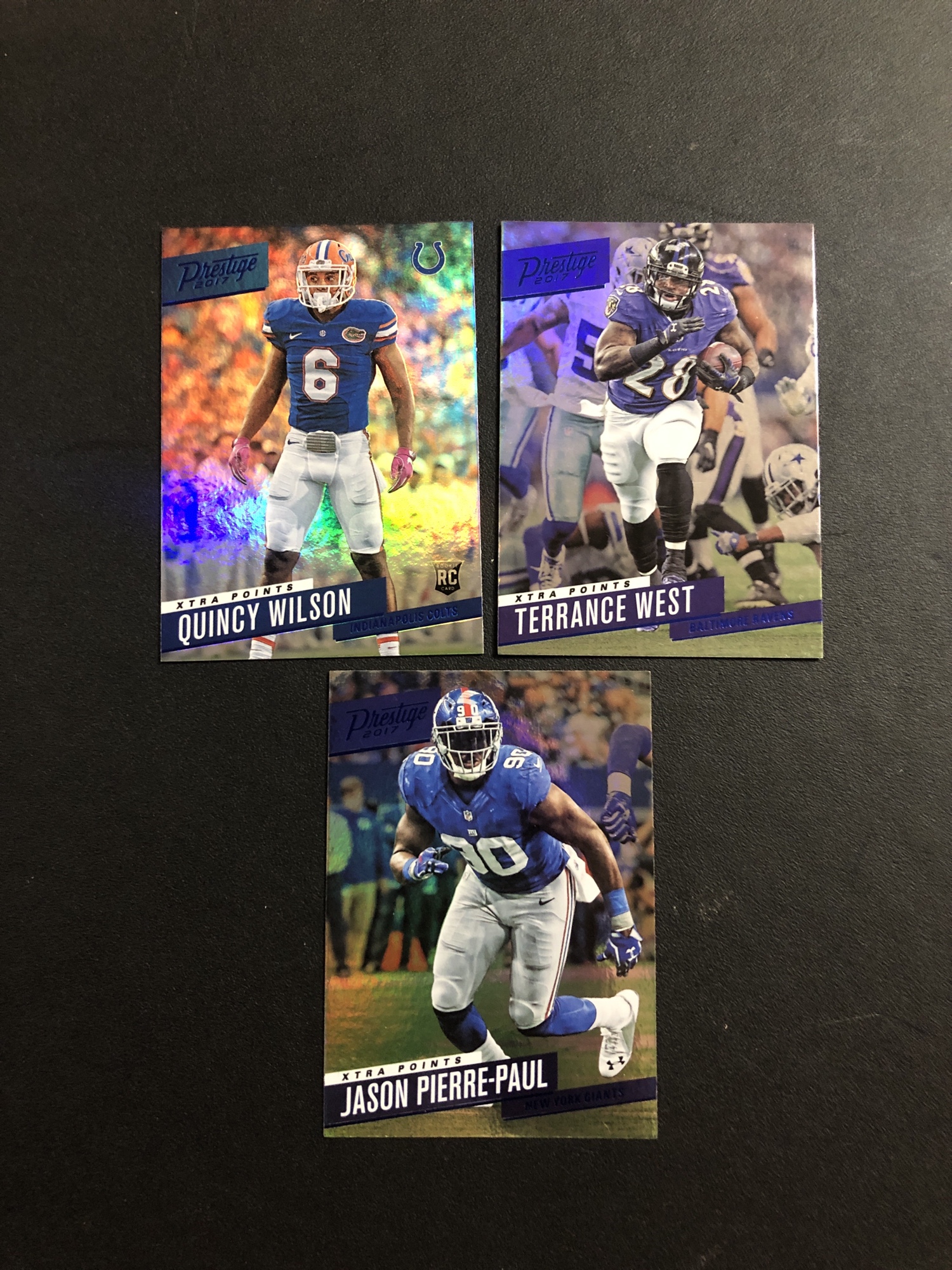 3 Panini Xtra Points Prestige Cards Includes RC | SidelineSwap