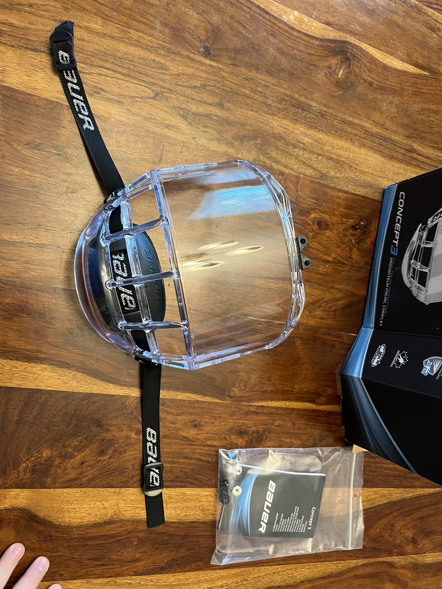 Bauer Shield Concept III Full Face Shield - Junior | SidelineSwap