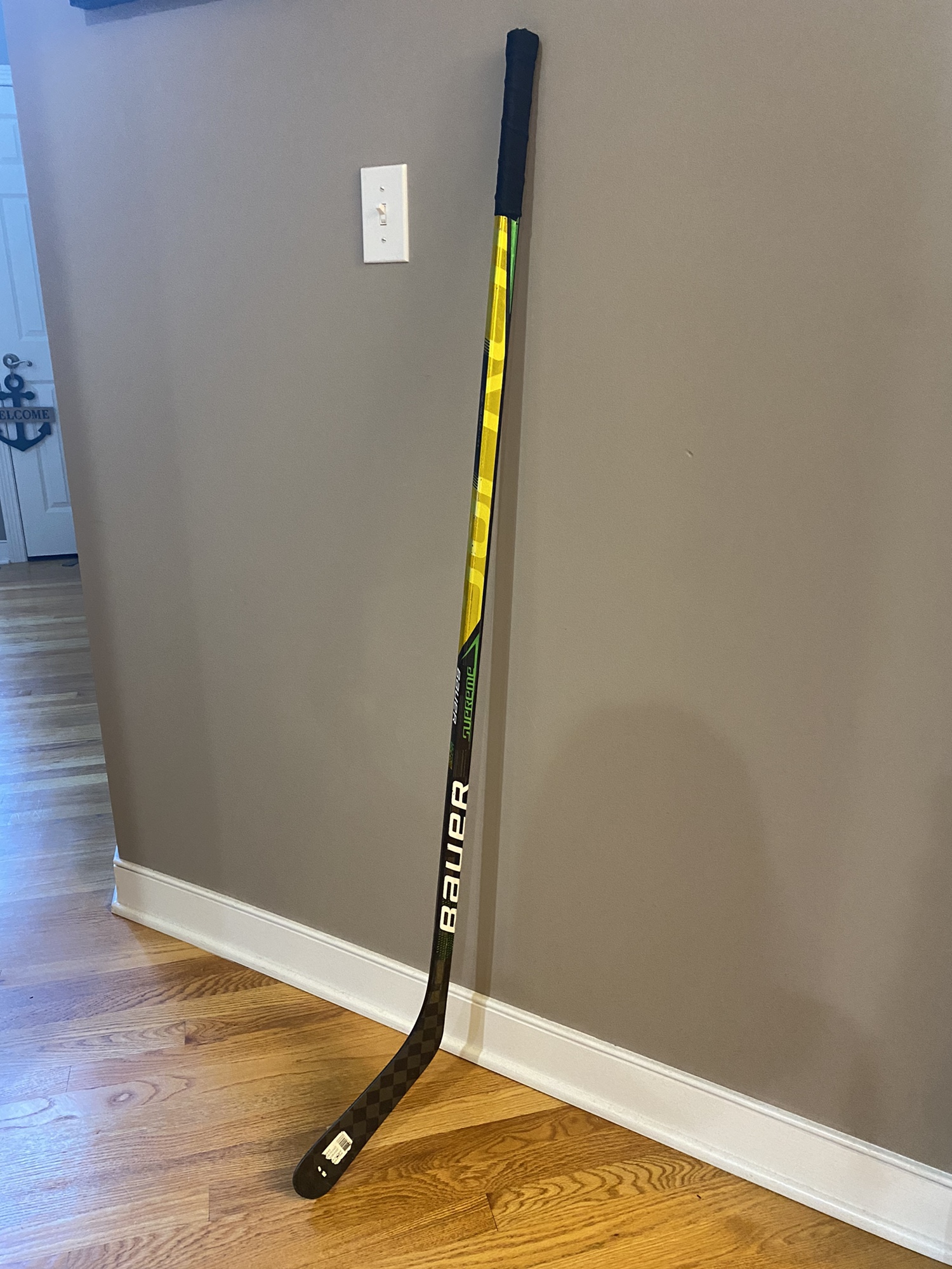 Bauer Supreme Ultrasonic Griptac Pattern P92 40 FLEX LIE 6 Junior ...