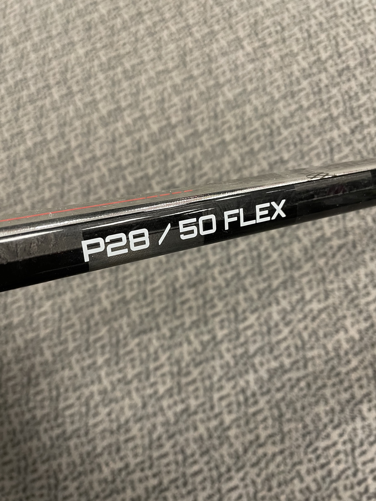 Bauer Hyperlite P28 curve 50 flex right hand stick | SidelineSwap