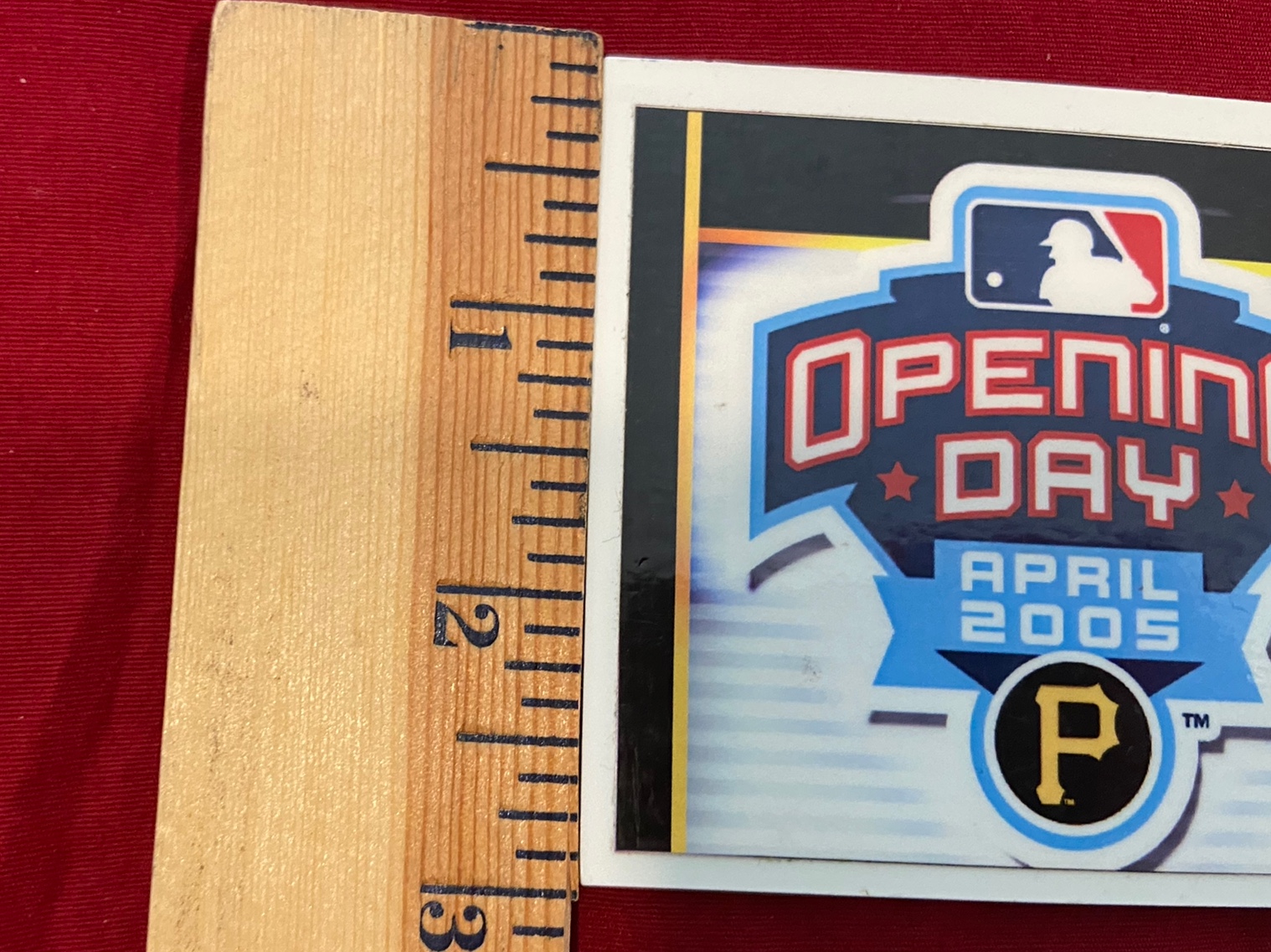 MLB Pittsburgh Pirates John Grabow 2005 MLB Opening Day Authenticated ...