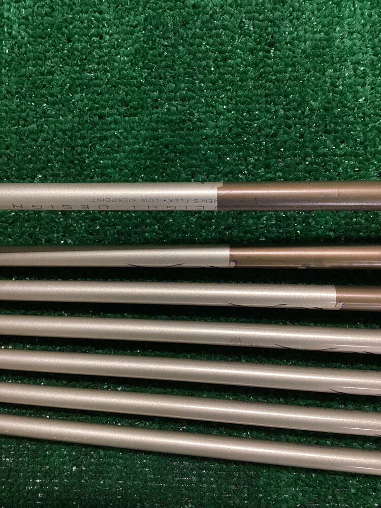 Wilson Pro Staff Oversize Iron Set 4-PW Ladies Graphite Shafts ...