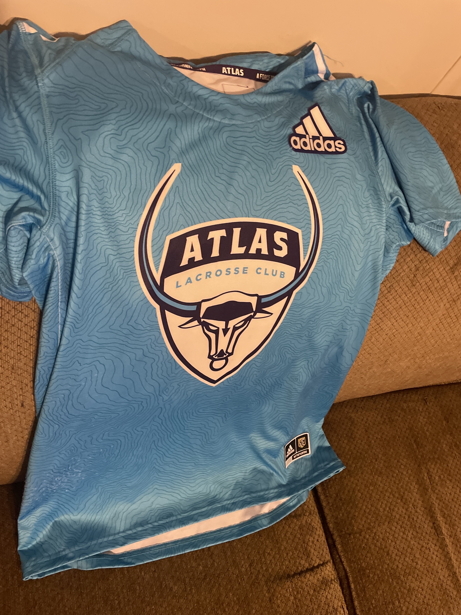 2021 *GAME USED* PLL ATLAS #8 B. Adams | SidelineSwap