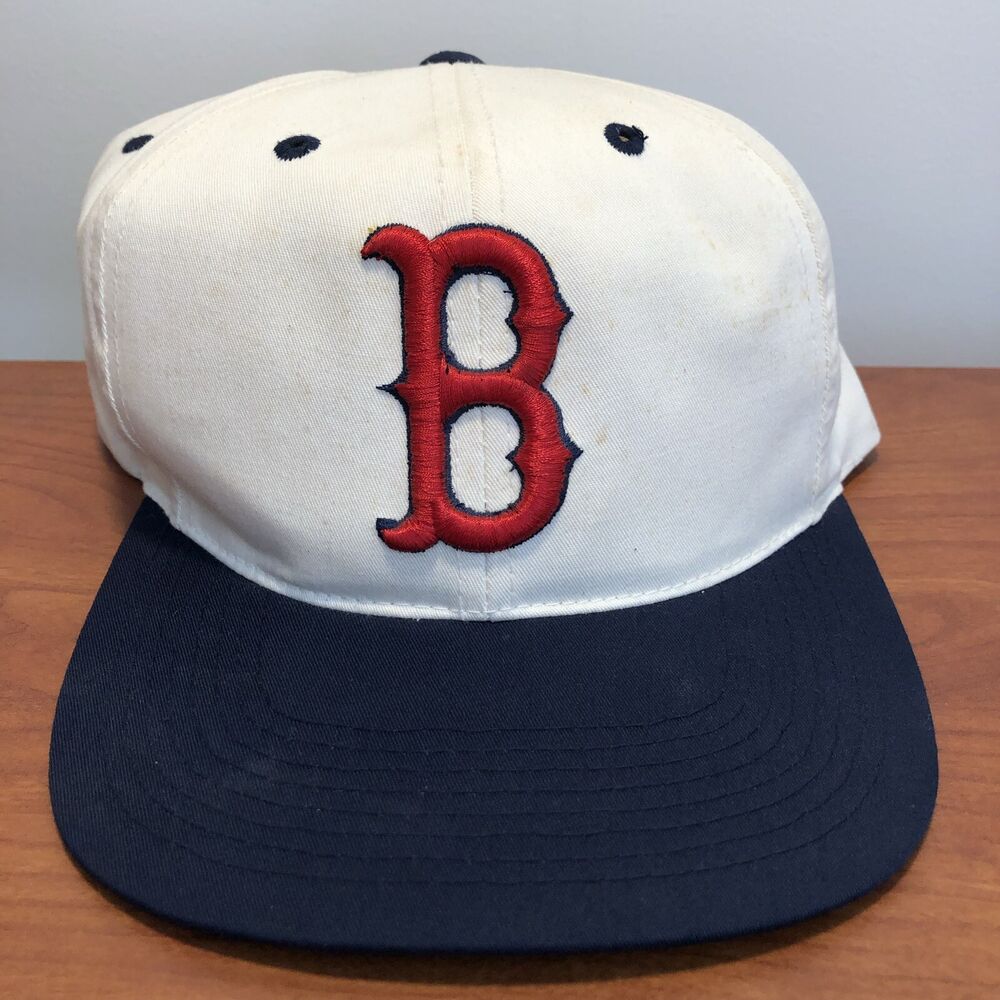 Boston Red Sox Hat Snapback Baseball Cap MLB Baseball Retro Vintage 90s ...