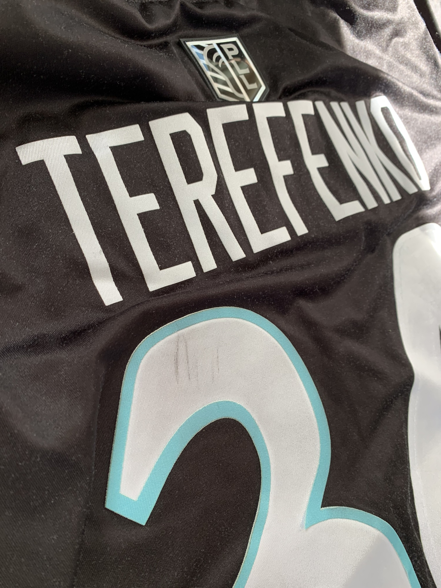 GAME WORN RYAN TEREFENKO 2021 PLL CHROME JERSEY | SidelineSwap