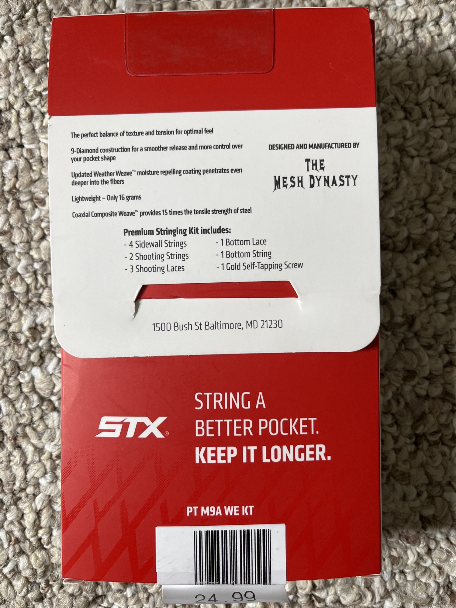 New STX Memory Mesh | SidelineSwap