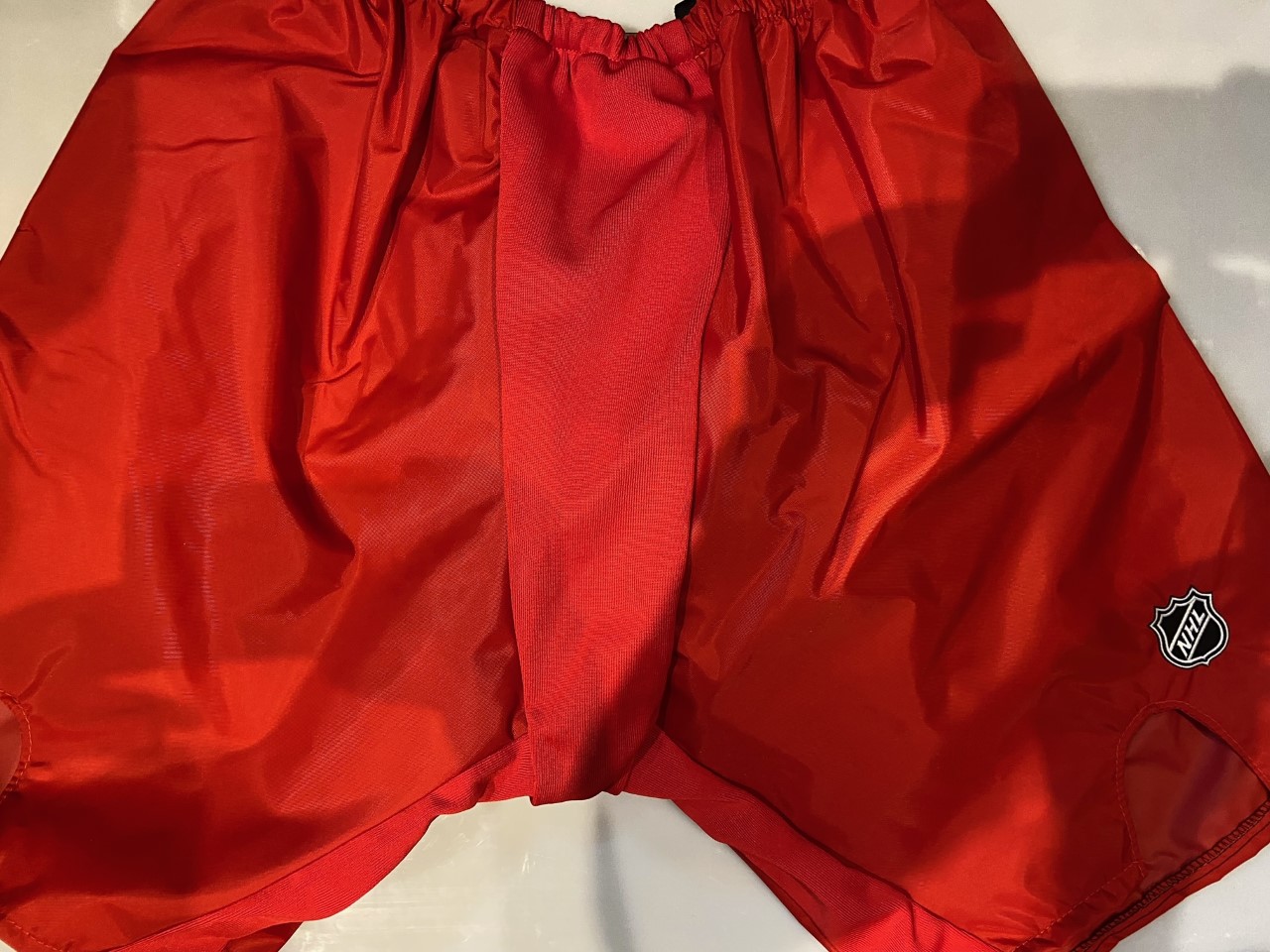 Red New XL CCM Pro Pant Shell Pro Stock Detroit Red Wings | SidelineSwap