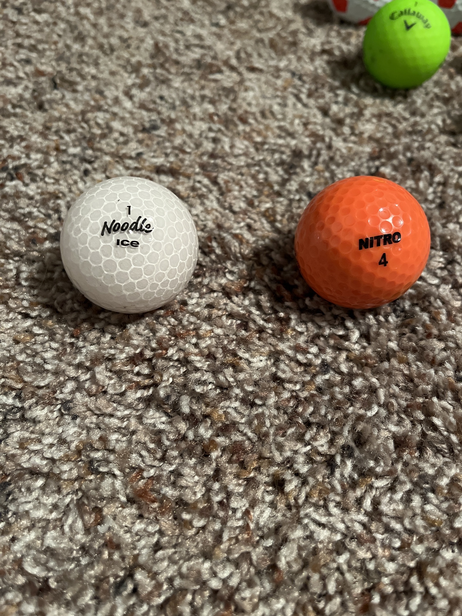 New/Used 12 Pack Of Color Assorted Golf Balls | SidelineSwap