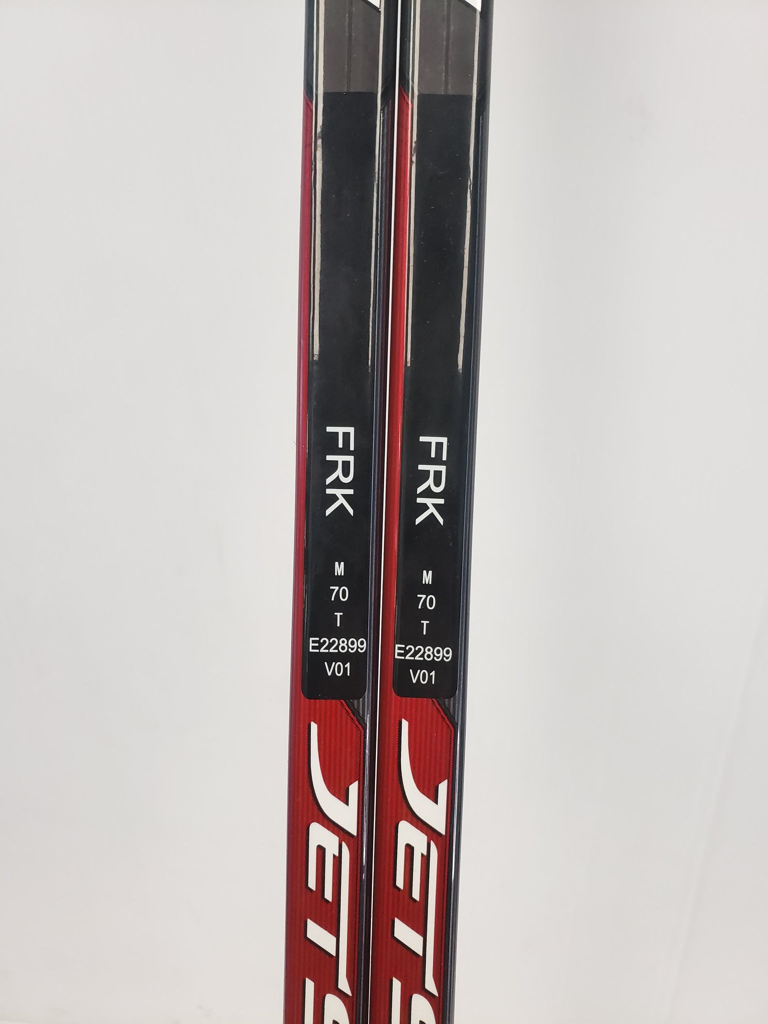 2-Pack CCM Jetspeed FT2 Pro Stocks Sticks FRK RH Custom Toe Curve 70 ...