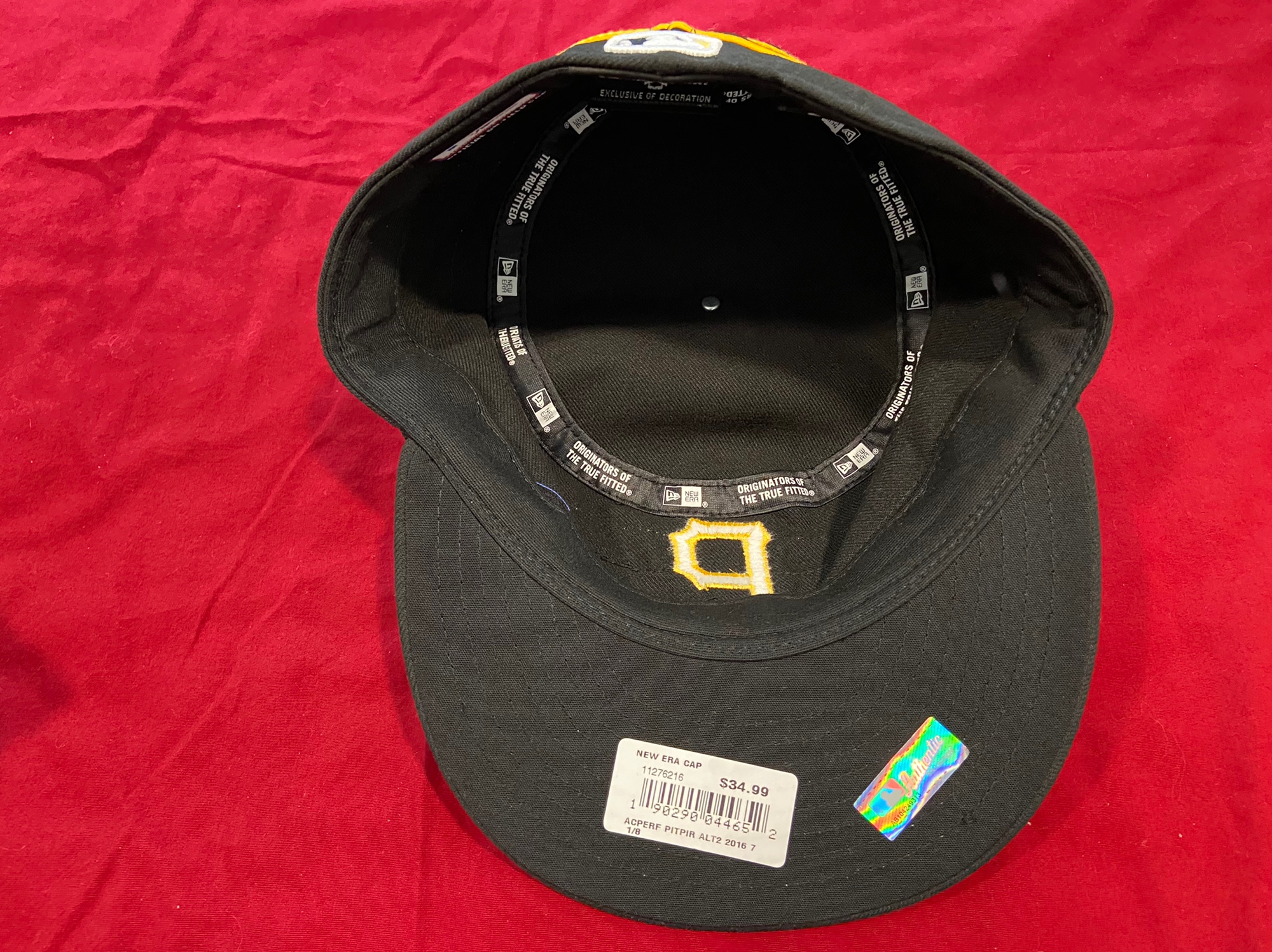 MLB Pittsburgh Pirates New Era Pillbox Throwback 70’s Hat - Size 7 1/8 ...