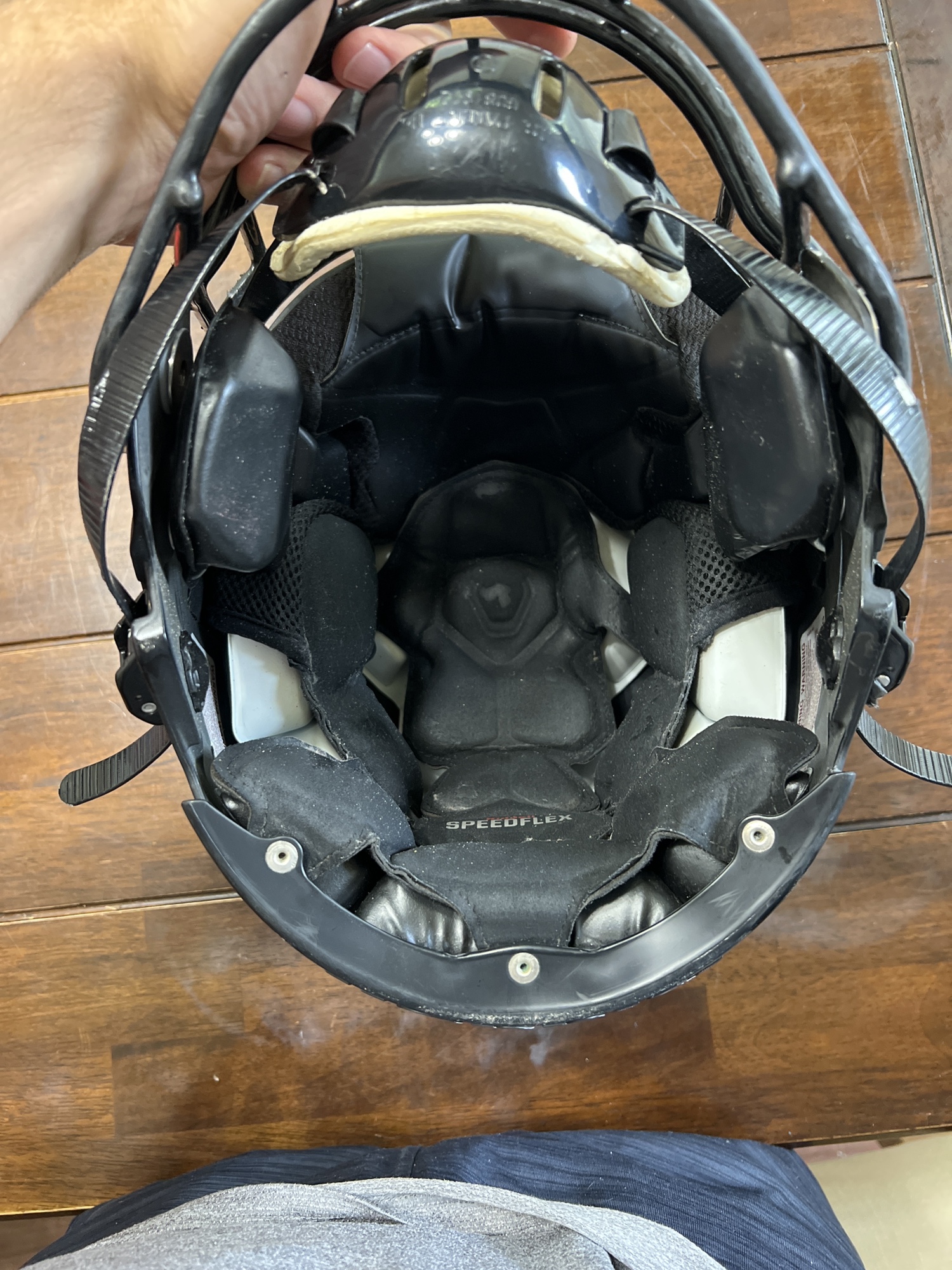 Football Helmet- Riddell SpeedFlex- Large- Matte Black | SidelineSwap