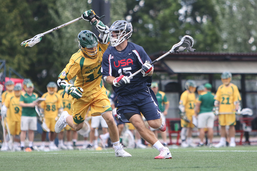 Australia Lacrosse 2016 FIL World Championships U19 Game Worn Jersey ...