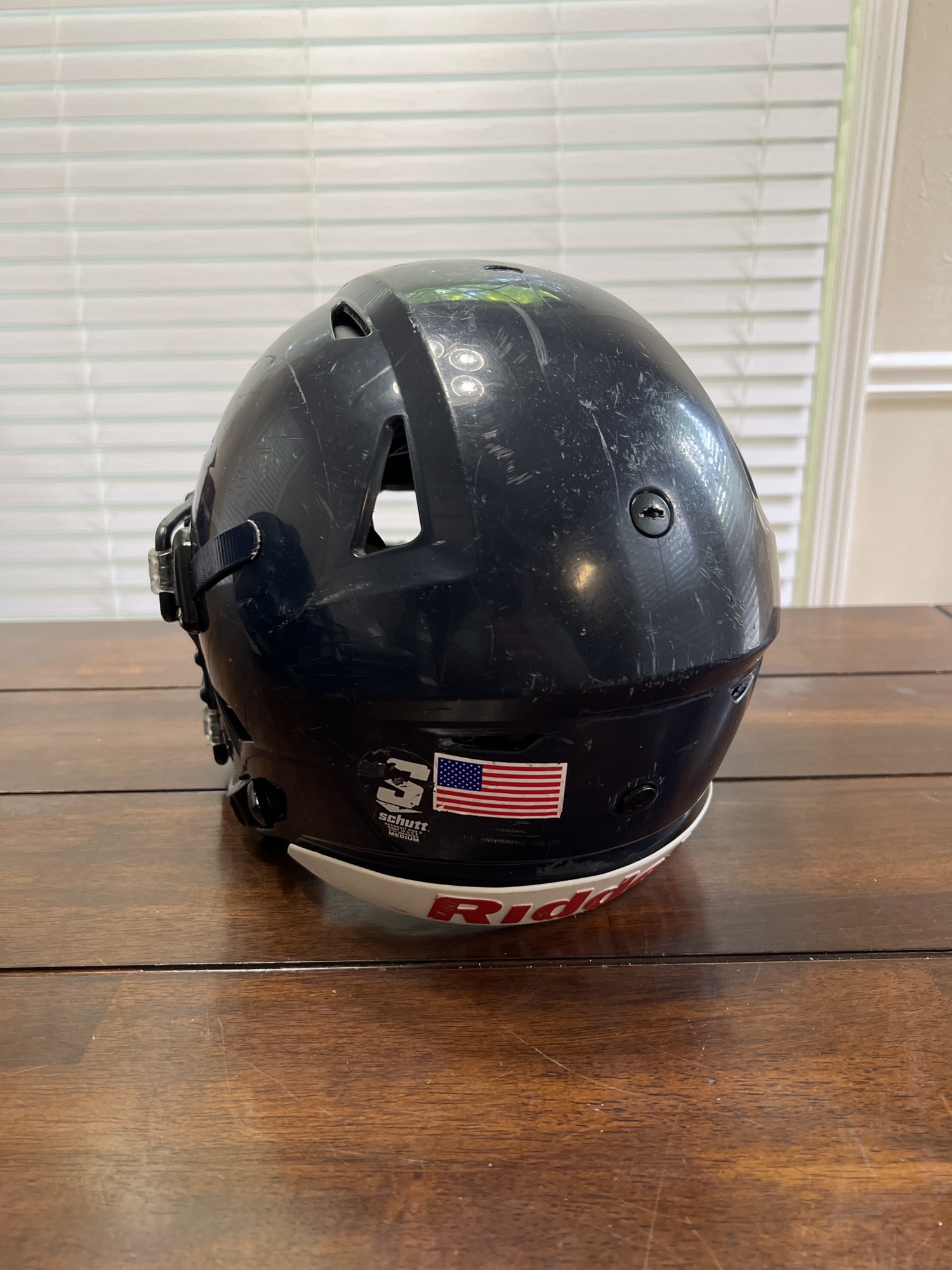 Football Helmet- Riddell SpeedFlex- Medium- Navy Blue | SidelineSwap