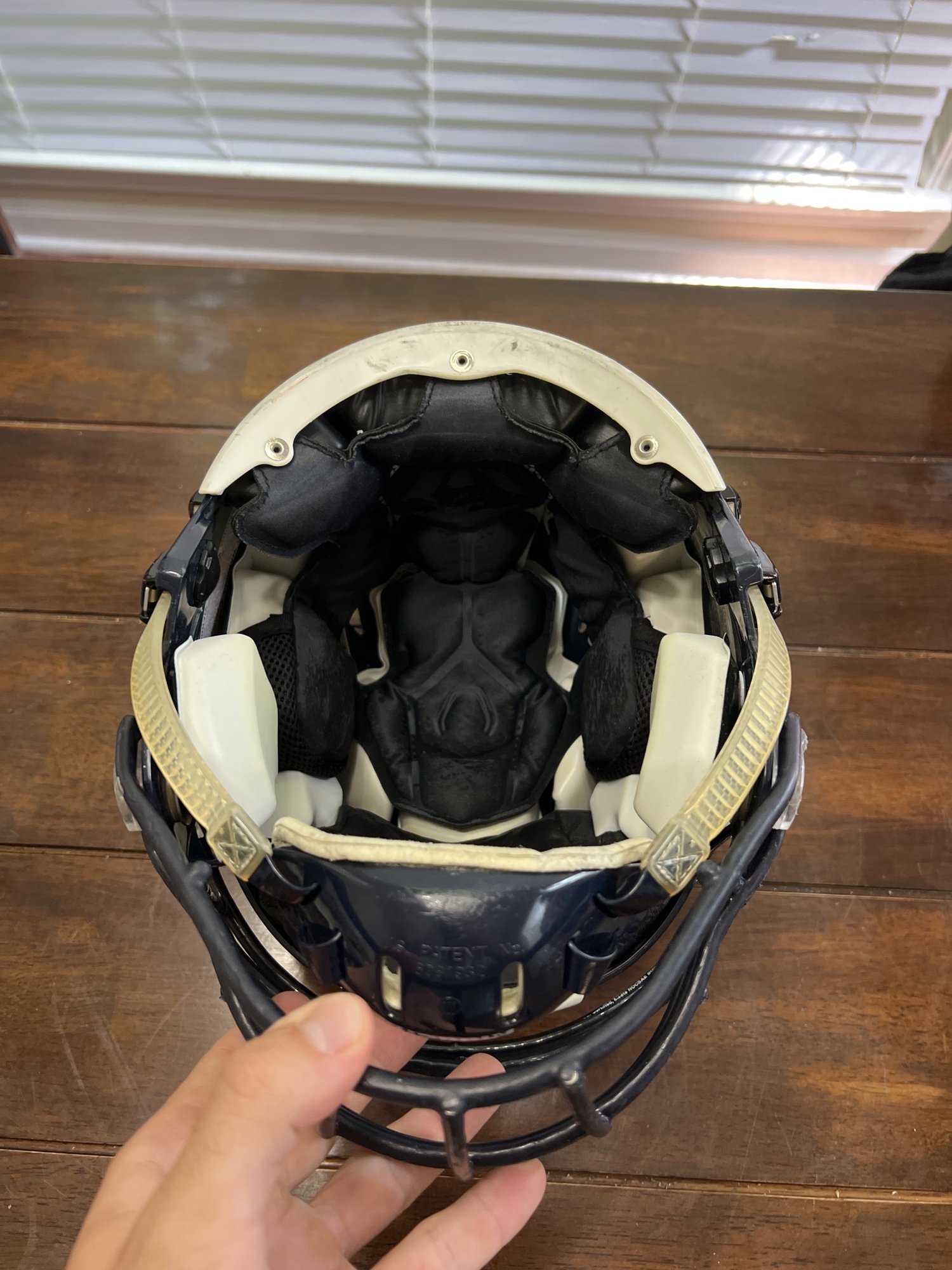 Football Helmet- Riddell SpeedFlex- Medium- Navy Blue | SidelineSwap