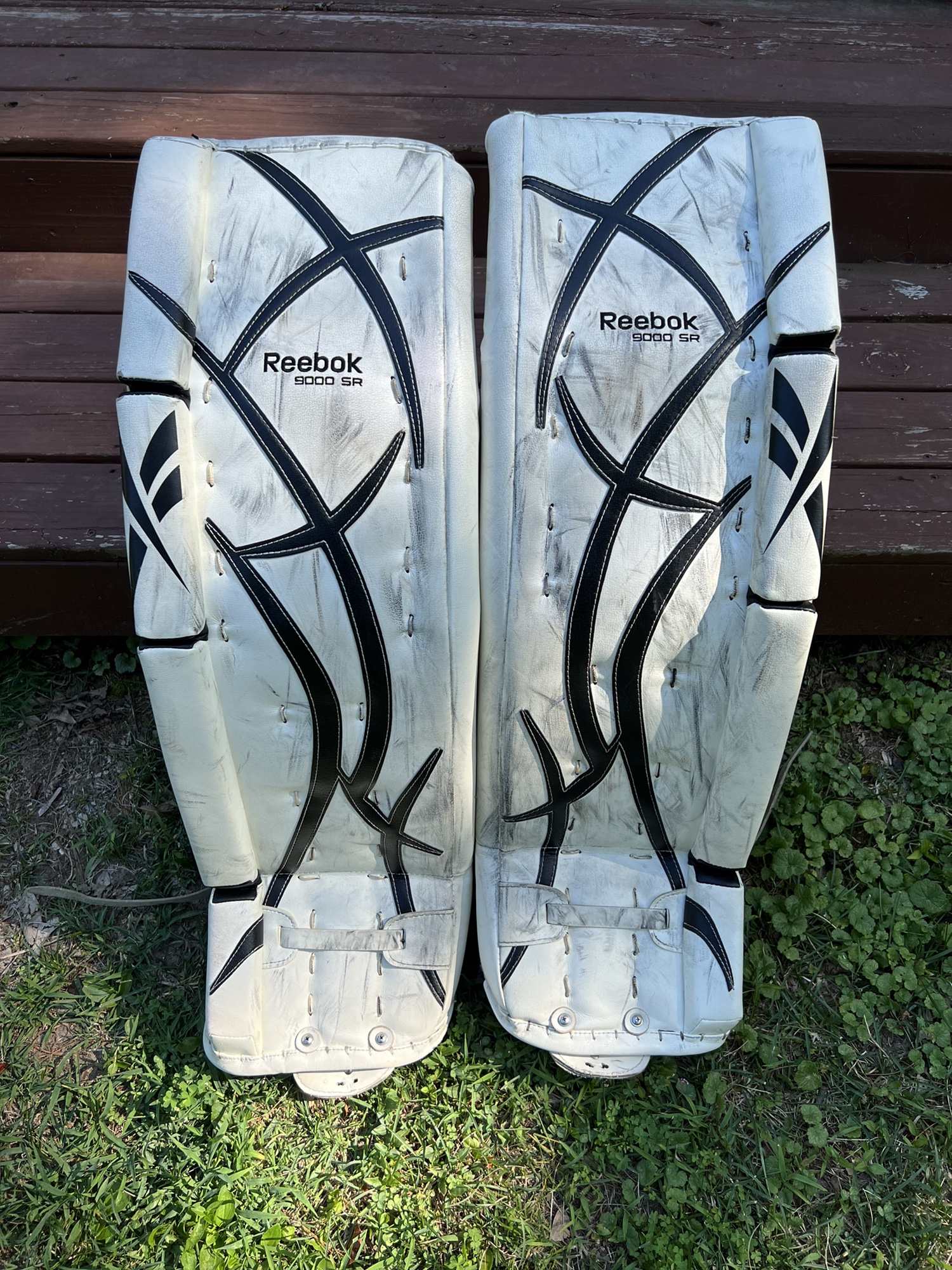 Reebok Revoke 9000 Hockey Goalie Leg Pads | SidelineSwap