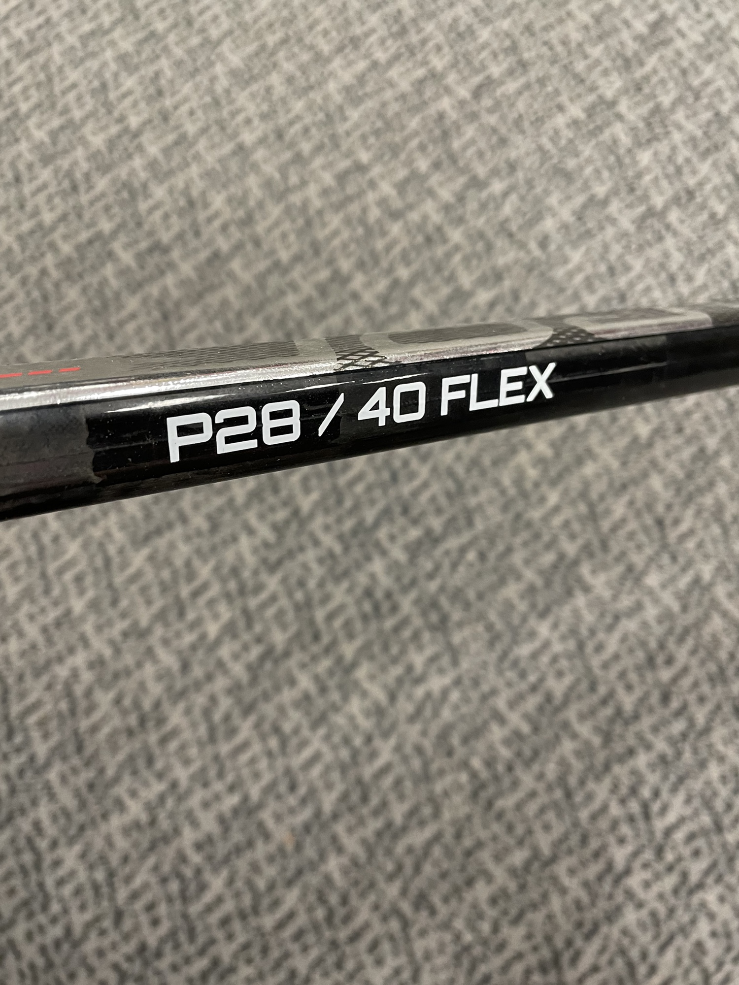 Bauer Hyperlite 40 flex P28 curve right hand stick | SidelineSwap