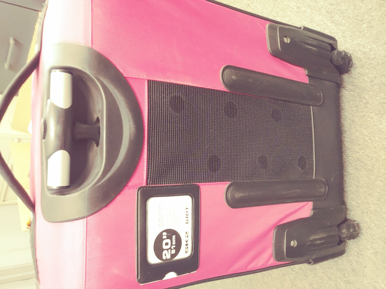 New Grit Figure Skate Tower Sk2 Equipment Bag 20 Inch Skating Wheeled