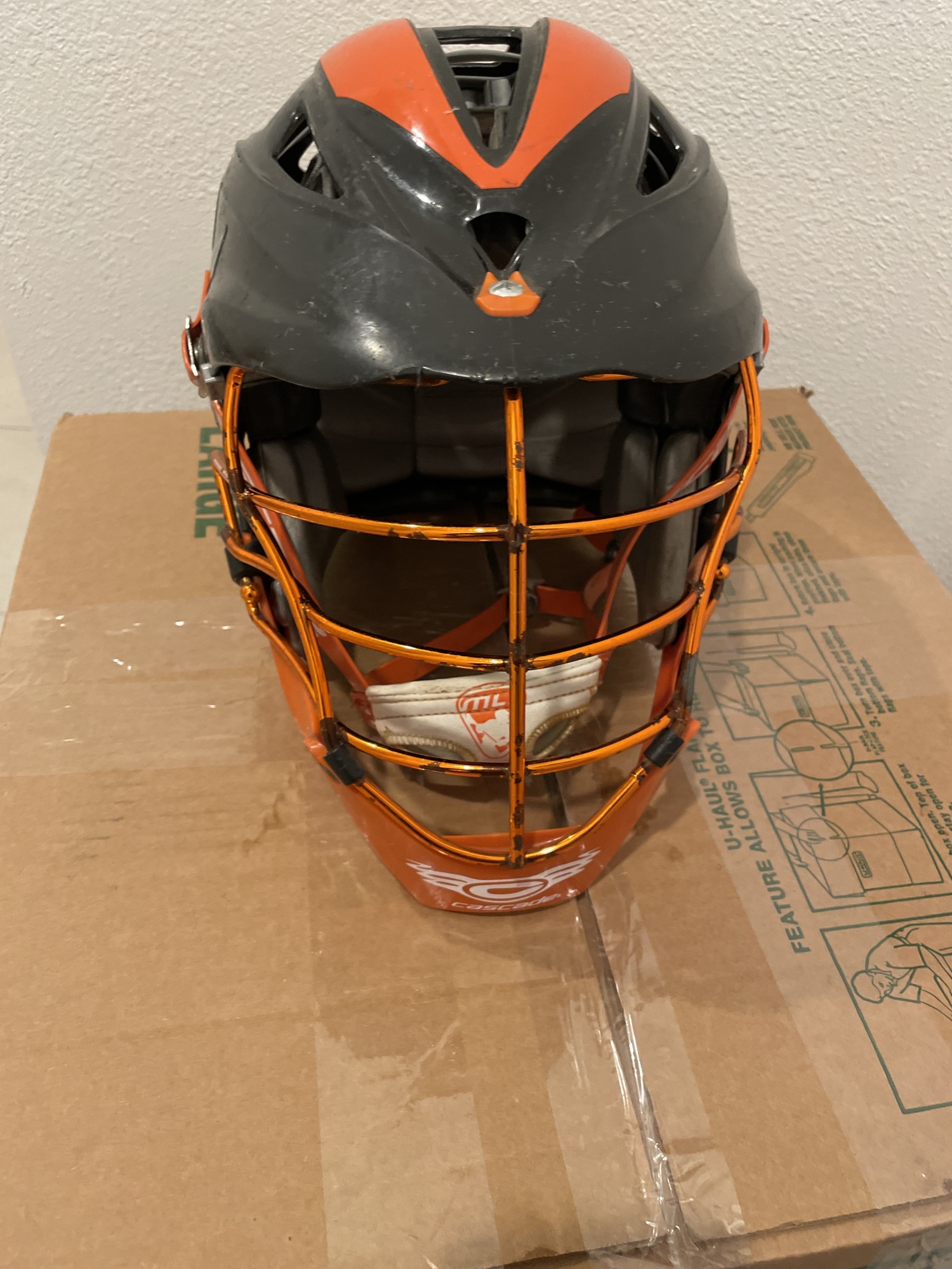 Denver Outlaws Game Worn Pro-7 Helmet | SidelineSwap