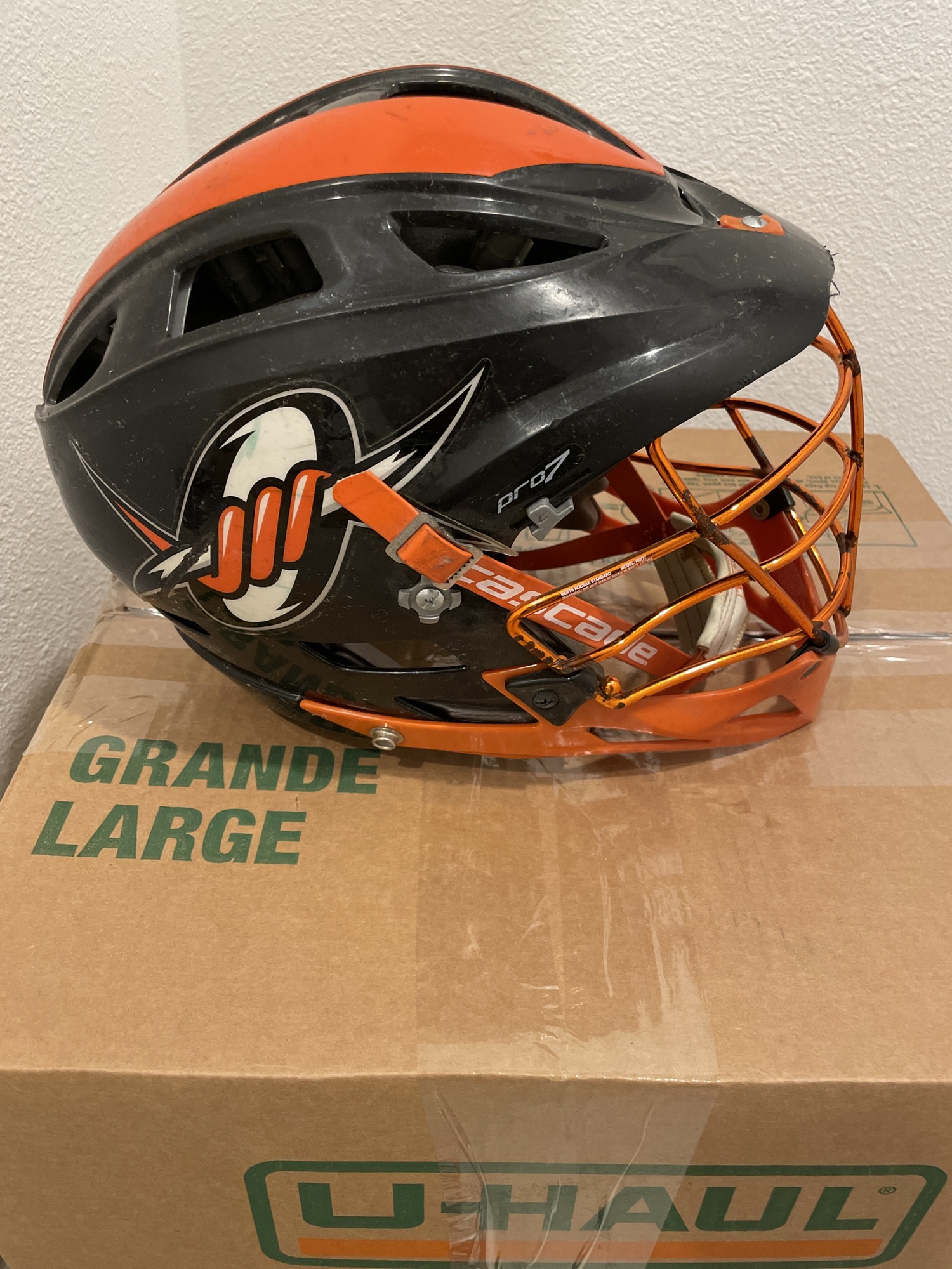 Denver Outlaws Game Worn Pro-7 Helmet | SidelineSwap