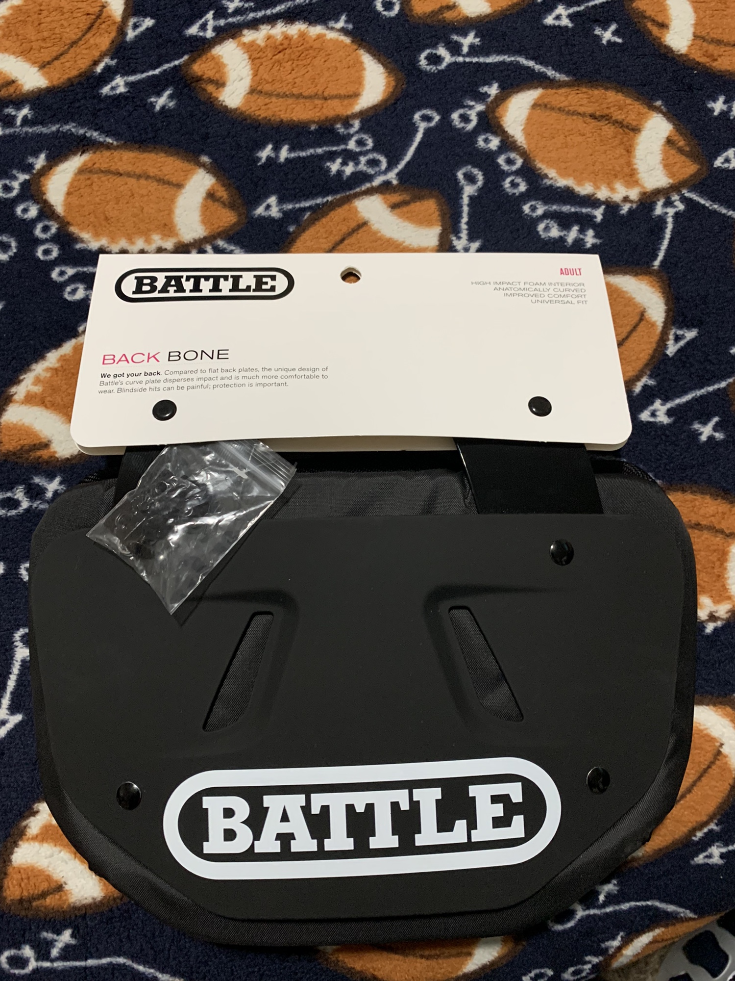 New Battle Backplate | SidelineSwap
