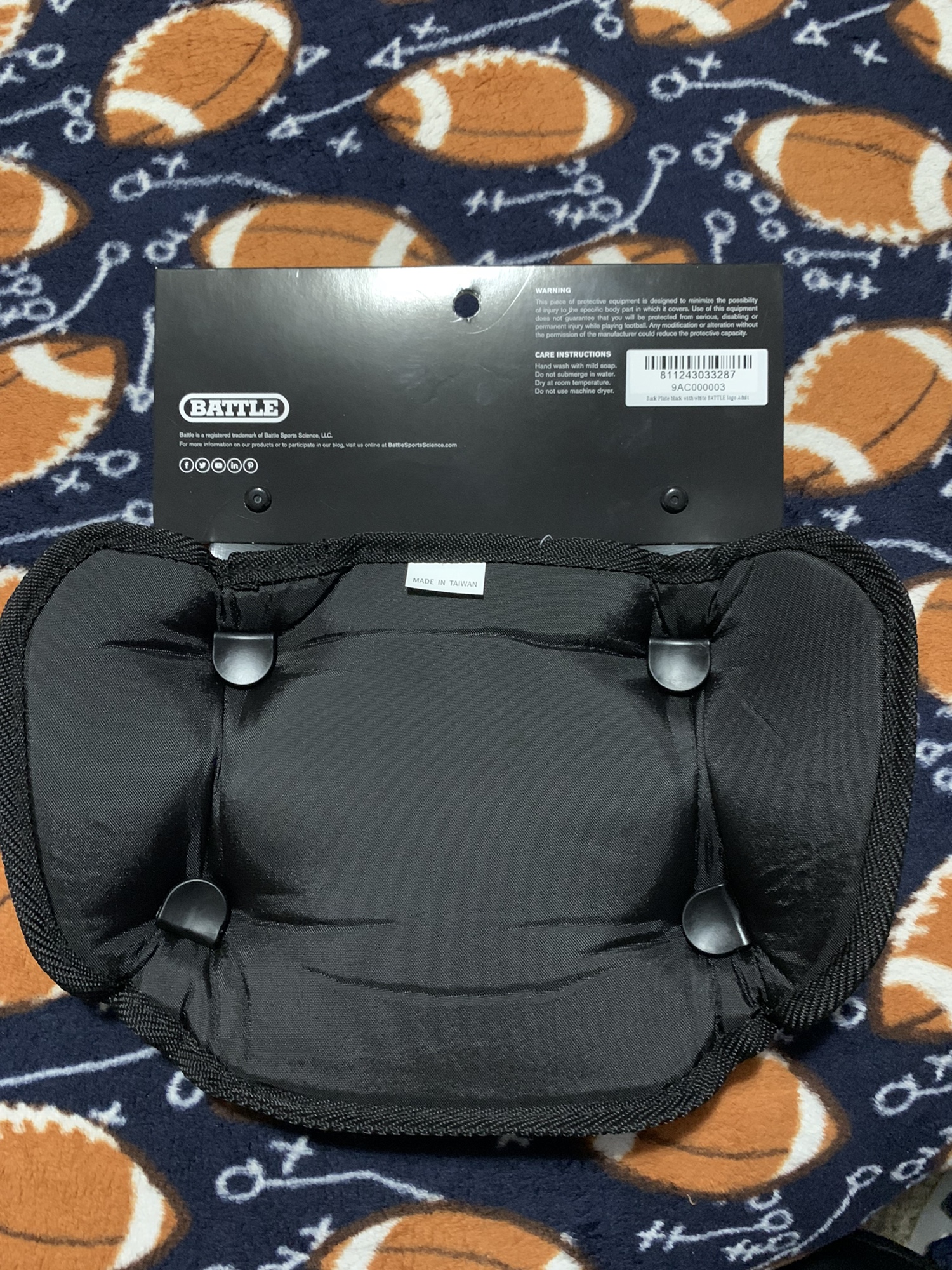 New Battle Backplate | SidelineSwap