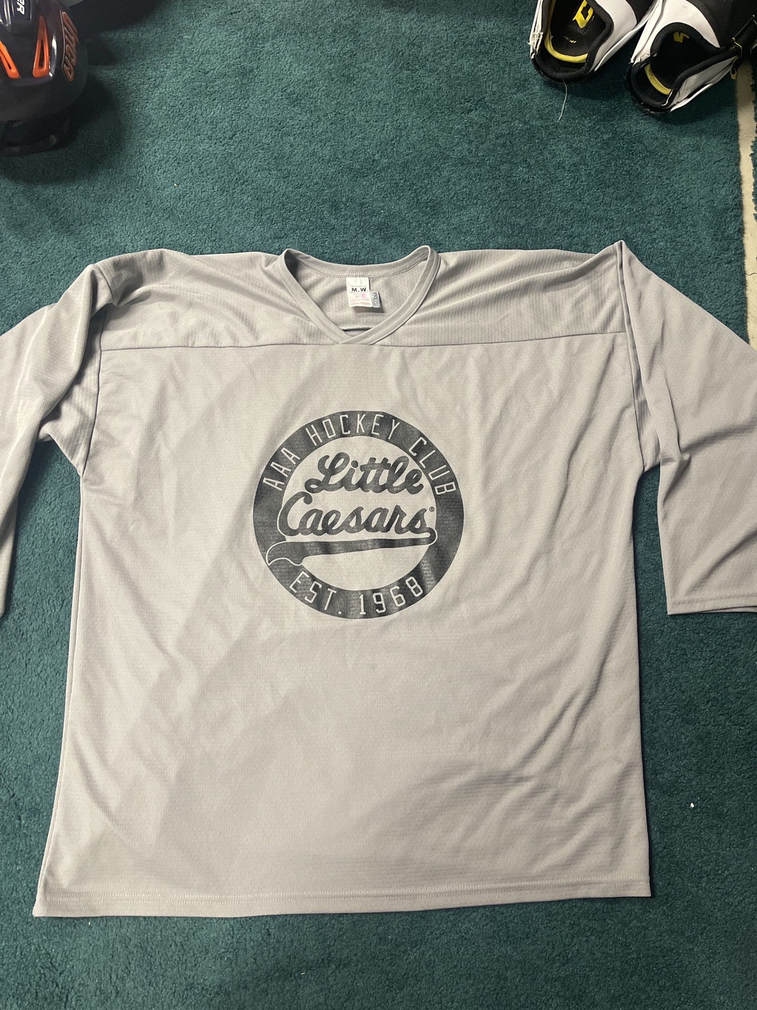 Little Caesars Gray New XL Jersey | SidelineSwap