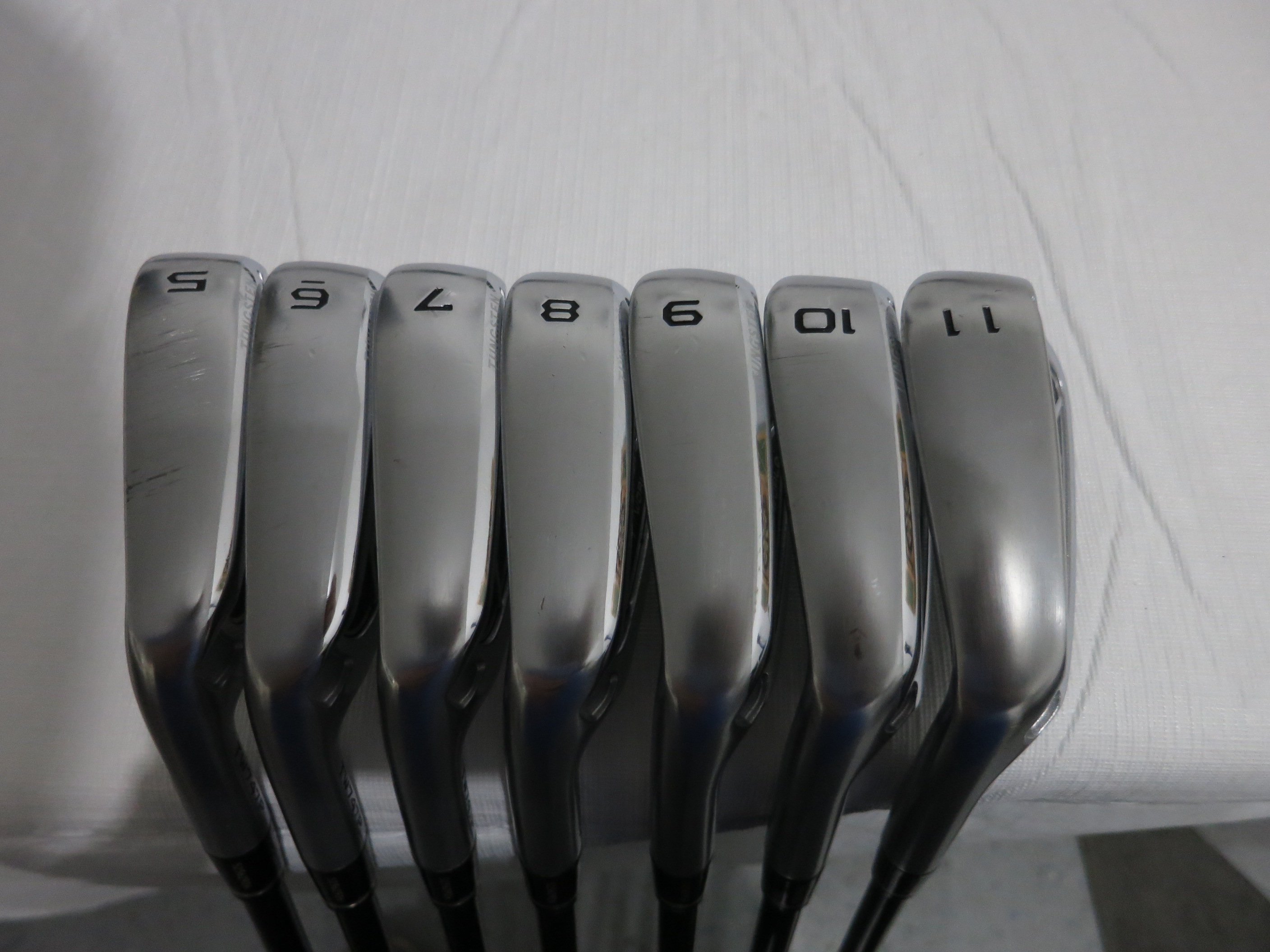 Honma Tour World 747P Iron Set - 5-11 - Vizard 85 Stiff Flex Graphite ...