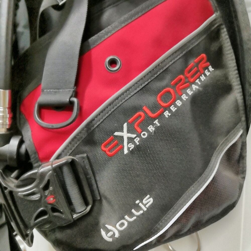 Hollis Explorer Sport Rebreather BC BCD Side Mount Weight integrated X ...