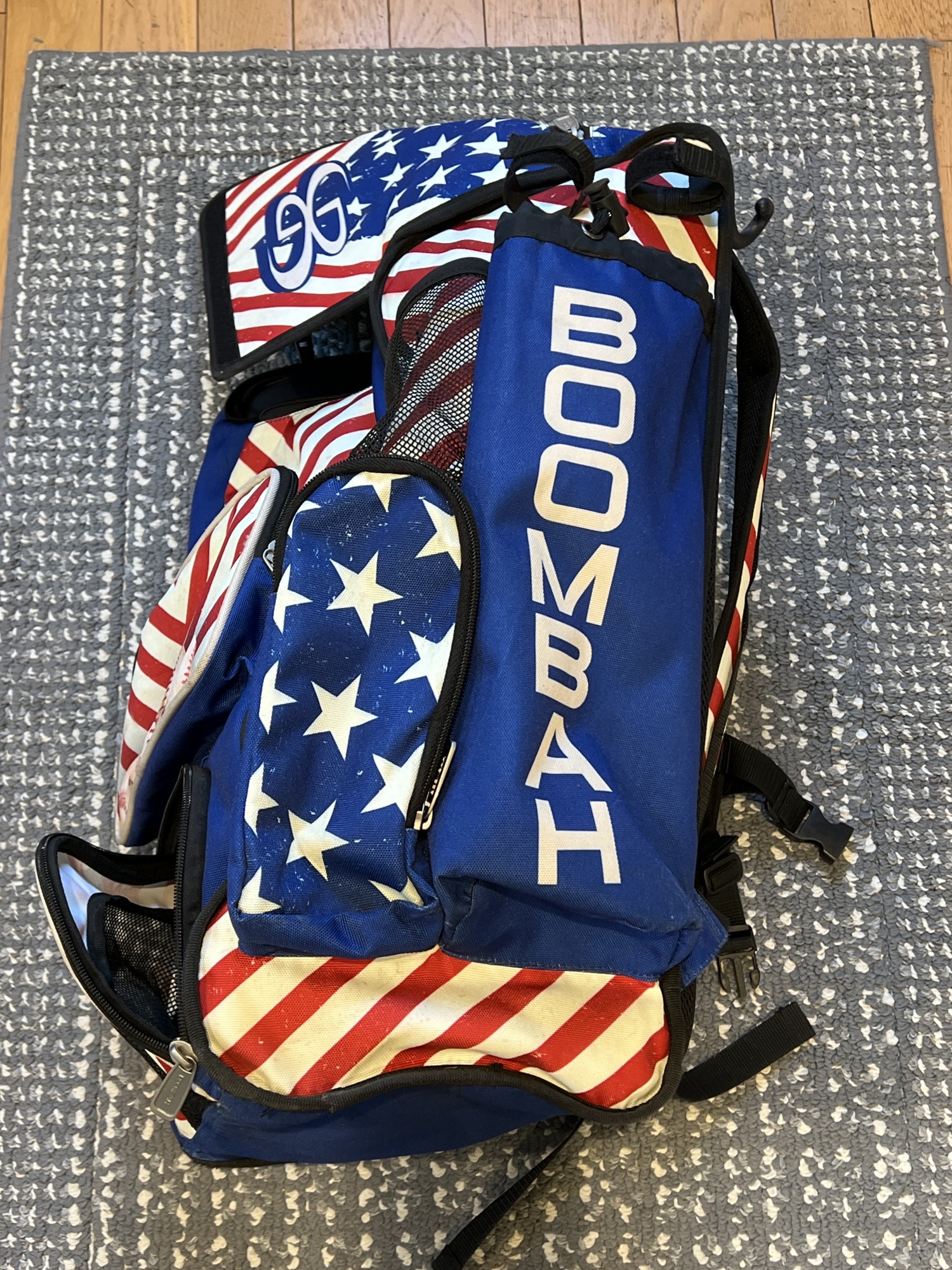 Used Boombah Bat Pack SuperPack Red/White/Blue | SidelineSwap