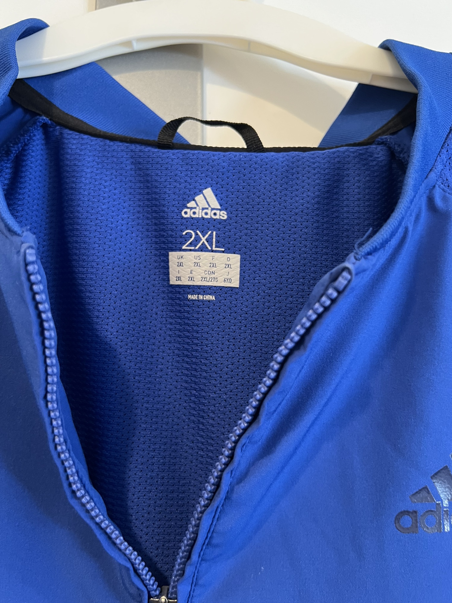 Mens Adidas 1/4 zip cage jacket | SidelineSwap