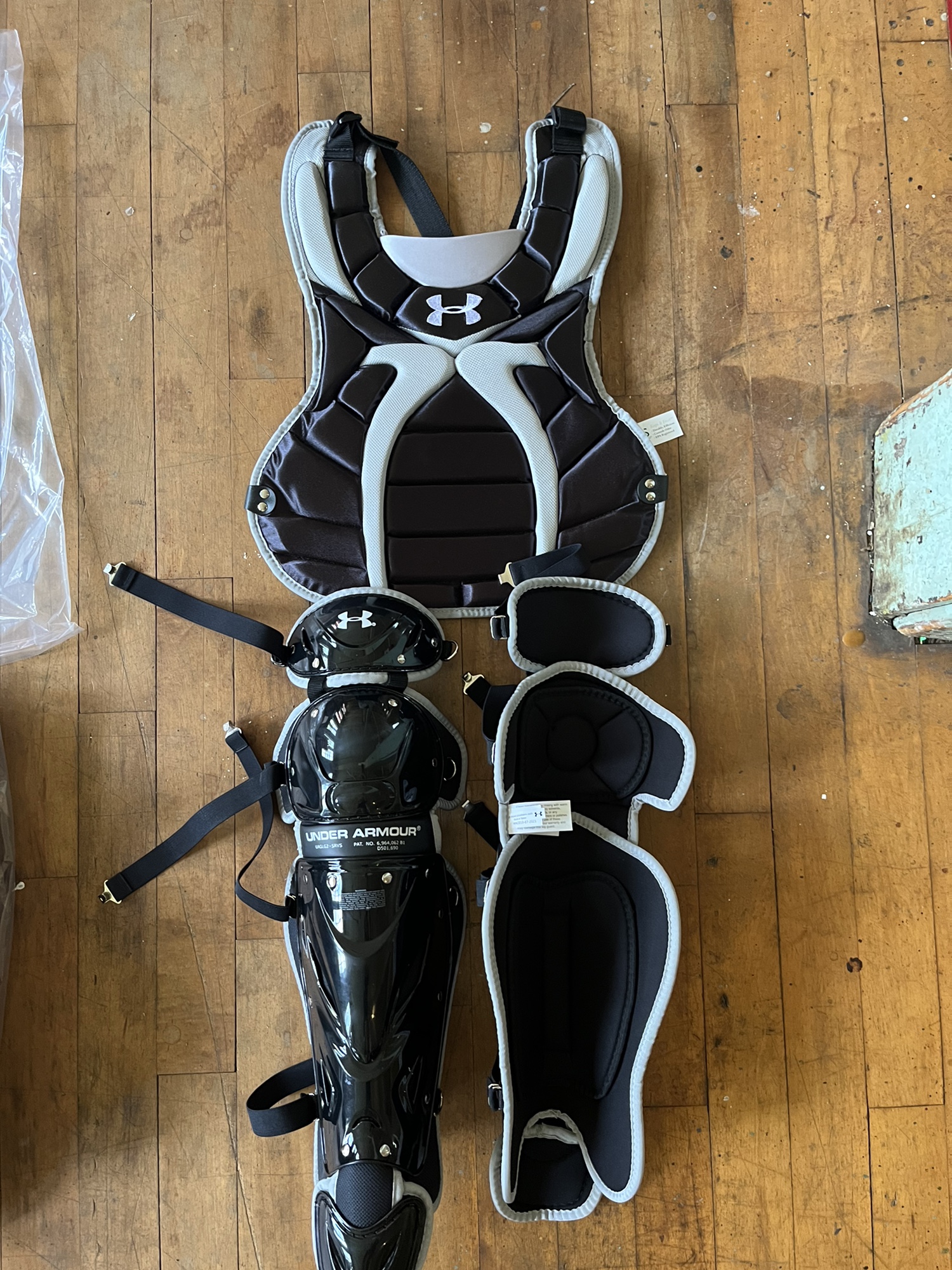 New Under Armour FP Victory Series Catcher's Set UALG2 and UACPCCG4 ...