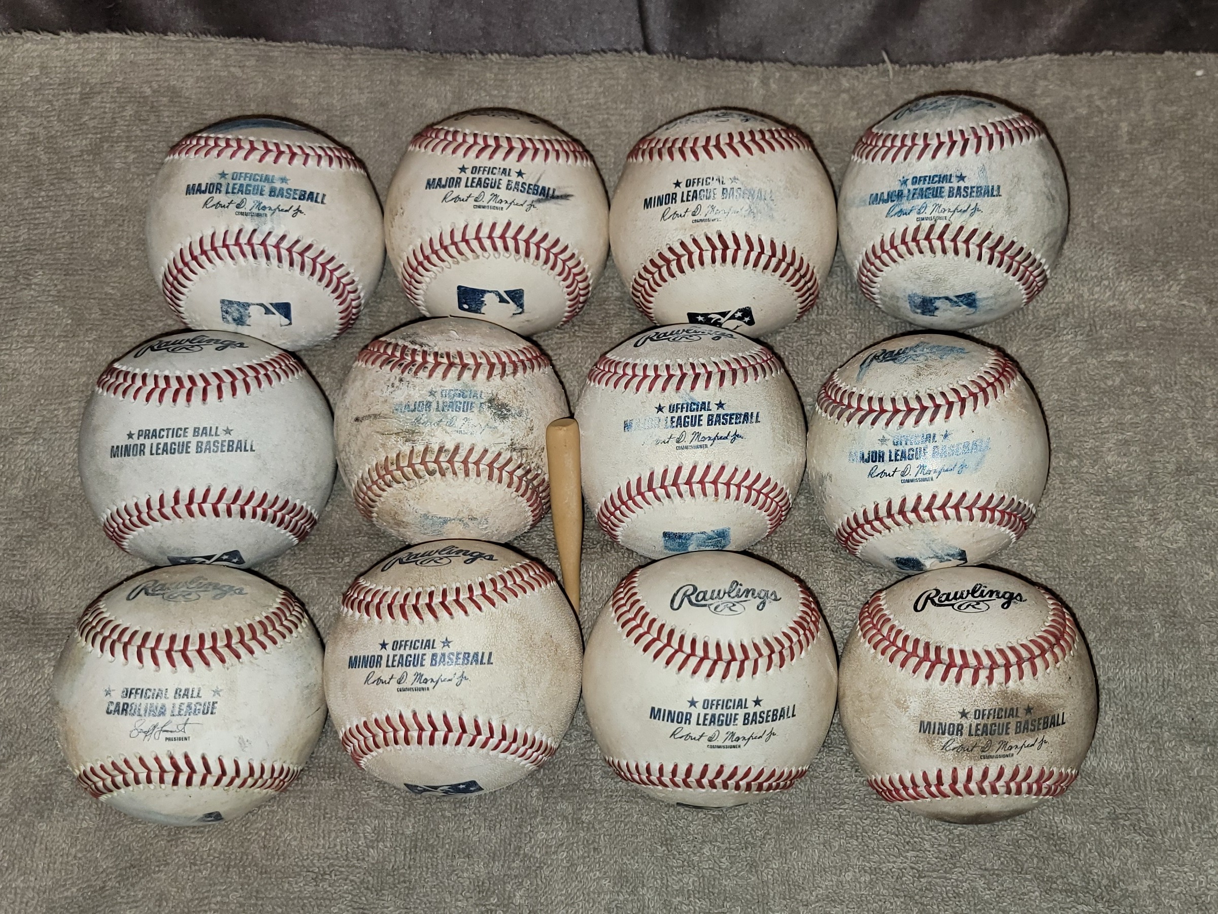 Used Rawlings Official Minor League Baseballs 36 Pack (3 Dozen ...