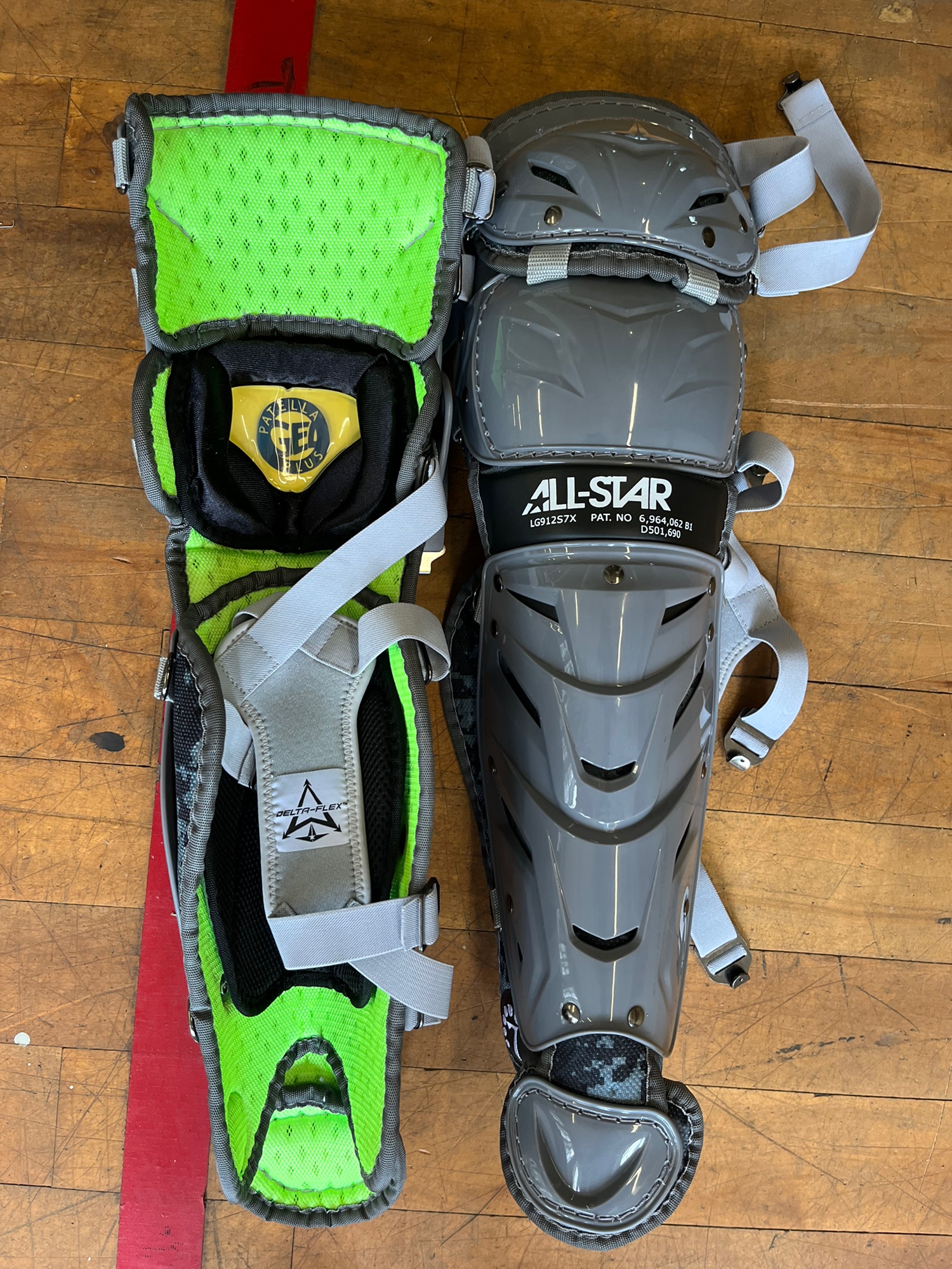 New All Star System 7 Catcher's Leg Guard LG912S7X | SidelineSwap