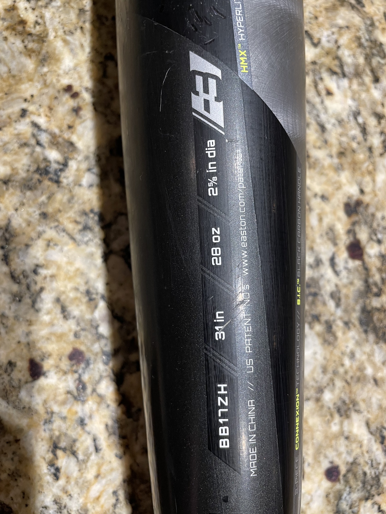 RARE! AWESOME BBCOR BAT! Easton Z-Core HYBRID 31/28 (-3) 2 5/8” Barrel | SidelineSwap