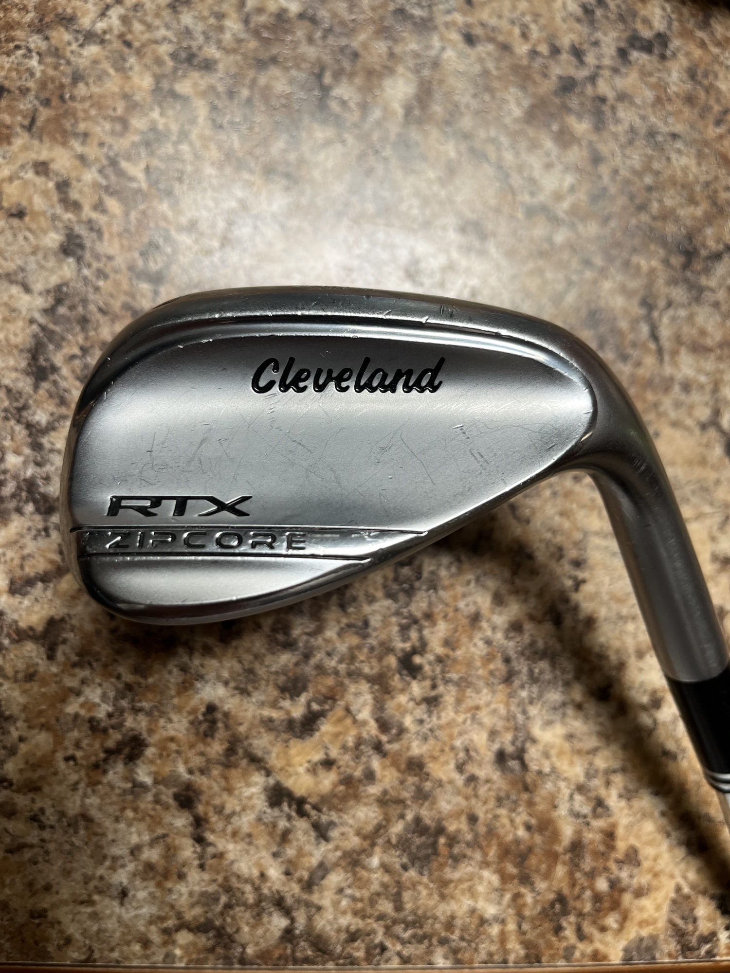 Cleveland 50 Degree 10 Bounce RTX Zipcore Right Handed Wedge Flex Steel ...