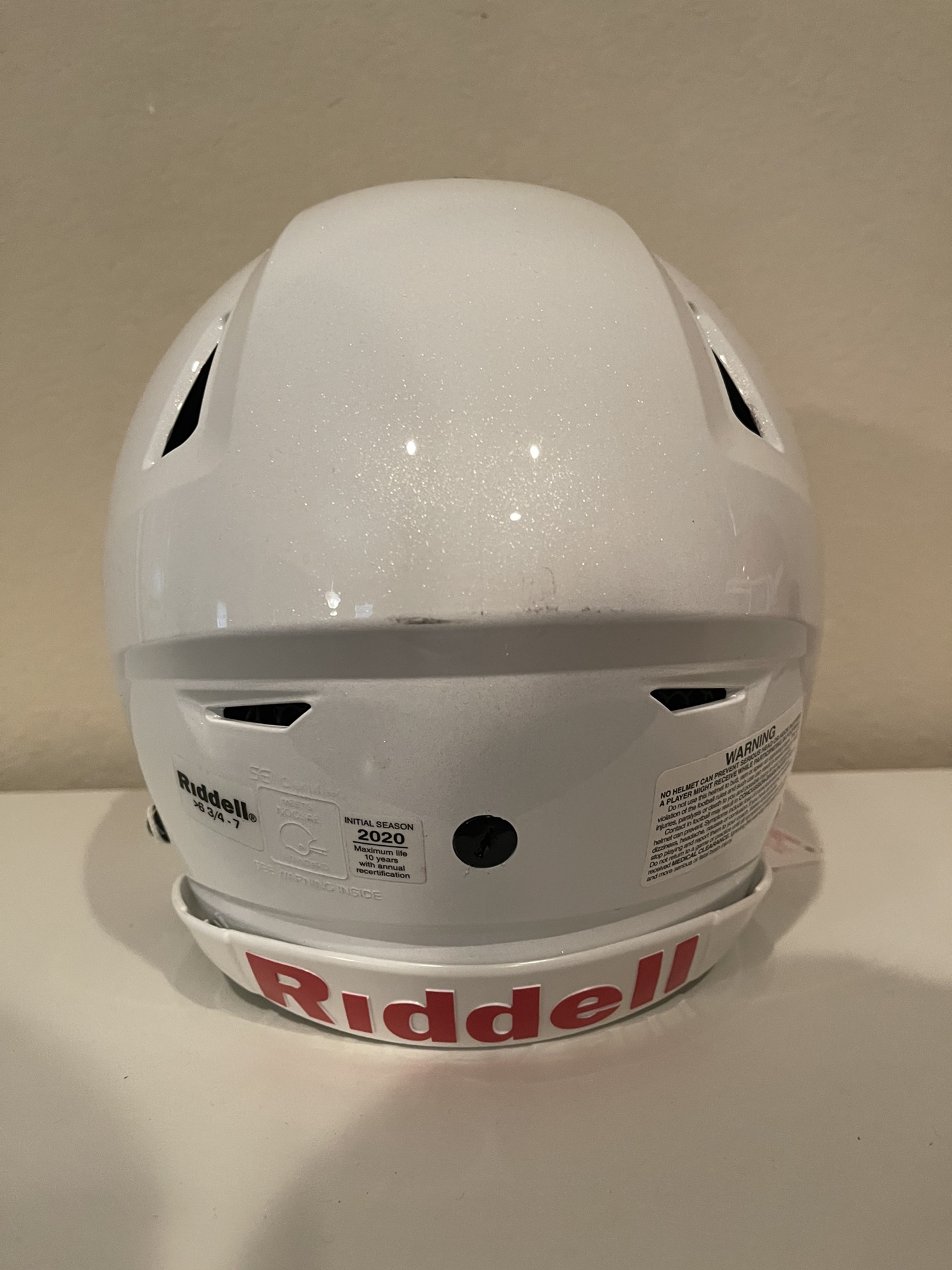 Adult (6 3/4 - 7) - Riddell Speedflex Diamond Football Helmet - White ...