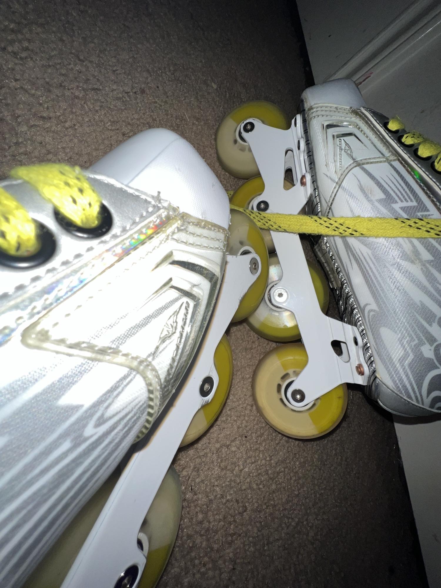 Mission Axiom T10 Revolt Extra Wide Width Size 6.5 Inline Skates ...