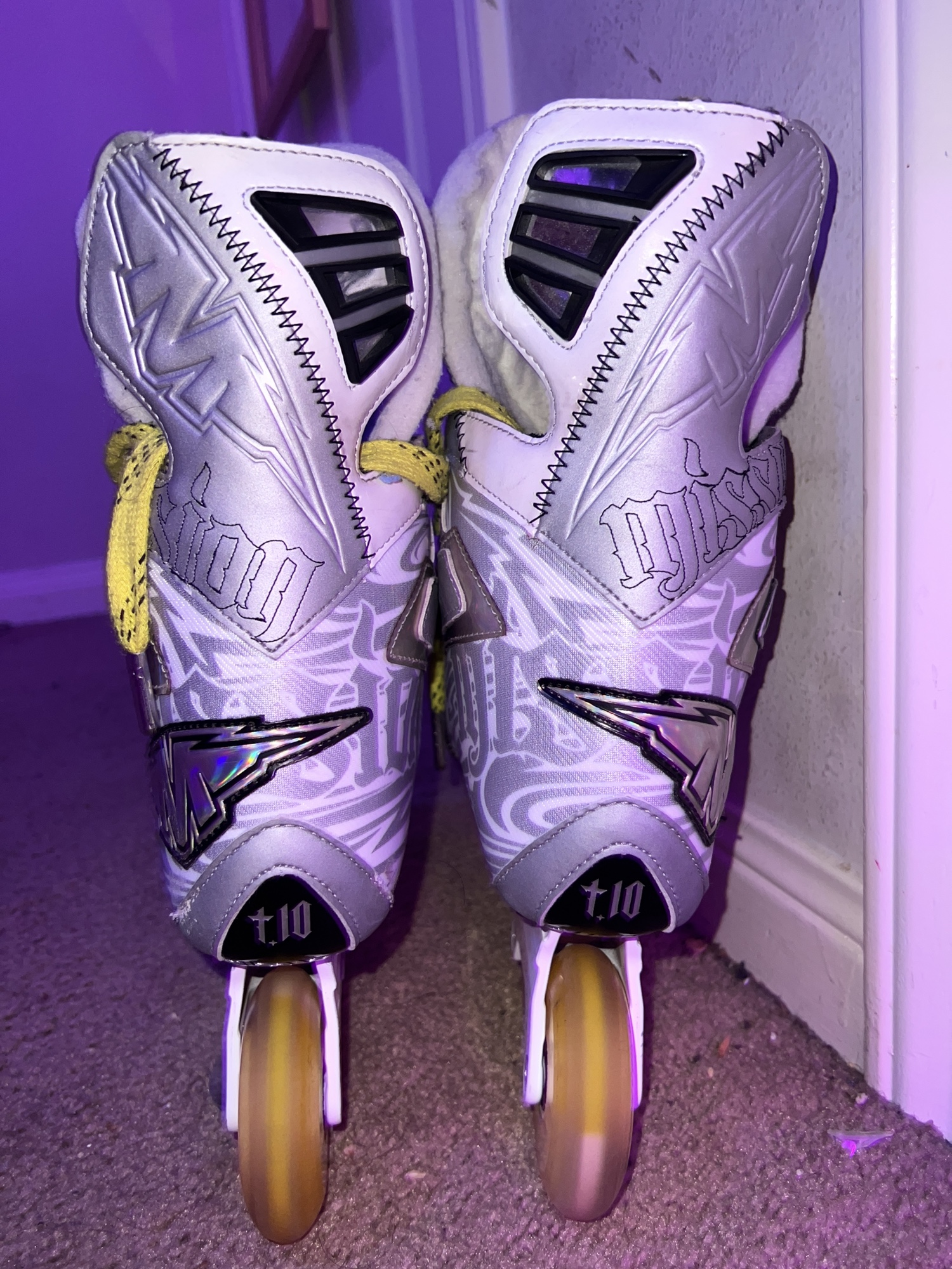 Mission Axiom T10 Revolt Extra Wide Width Size 6.5 Inline Skates ...