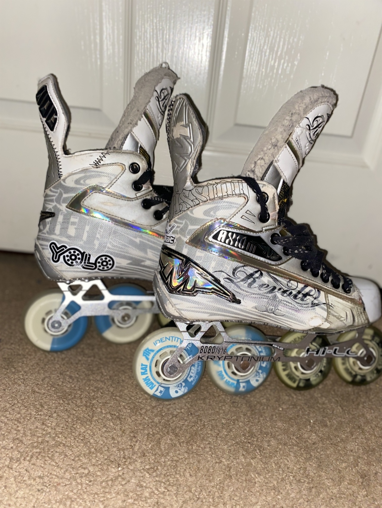 Mission Axiom T10 Revolt Regular Width Size 7 Inline Skates | SidelineSwap