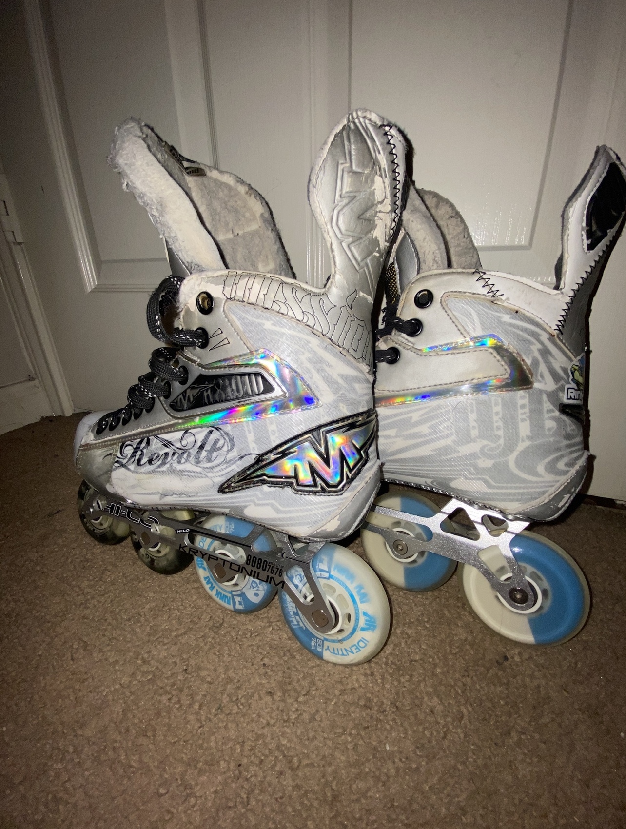 Mission Axiom T10 Revolt Regular Width Size 7 Inline Skates | SidelineSwap