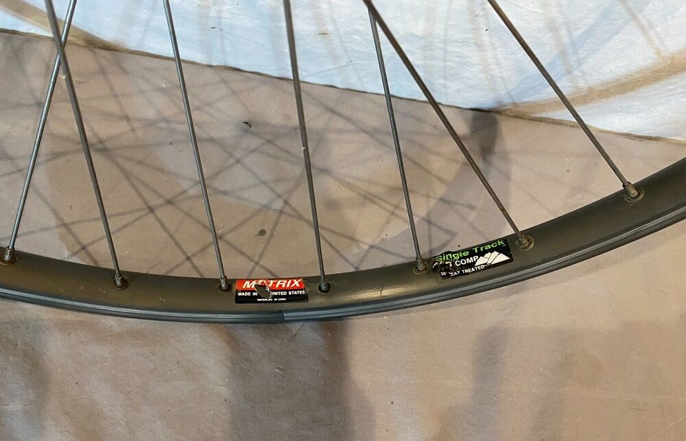Matrix Single Track ATB Comp 32-Spoke 26" Mtn Bike Wheelset Shimano ...