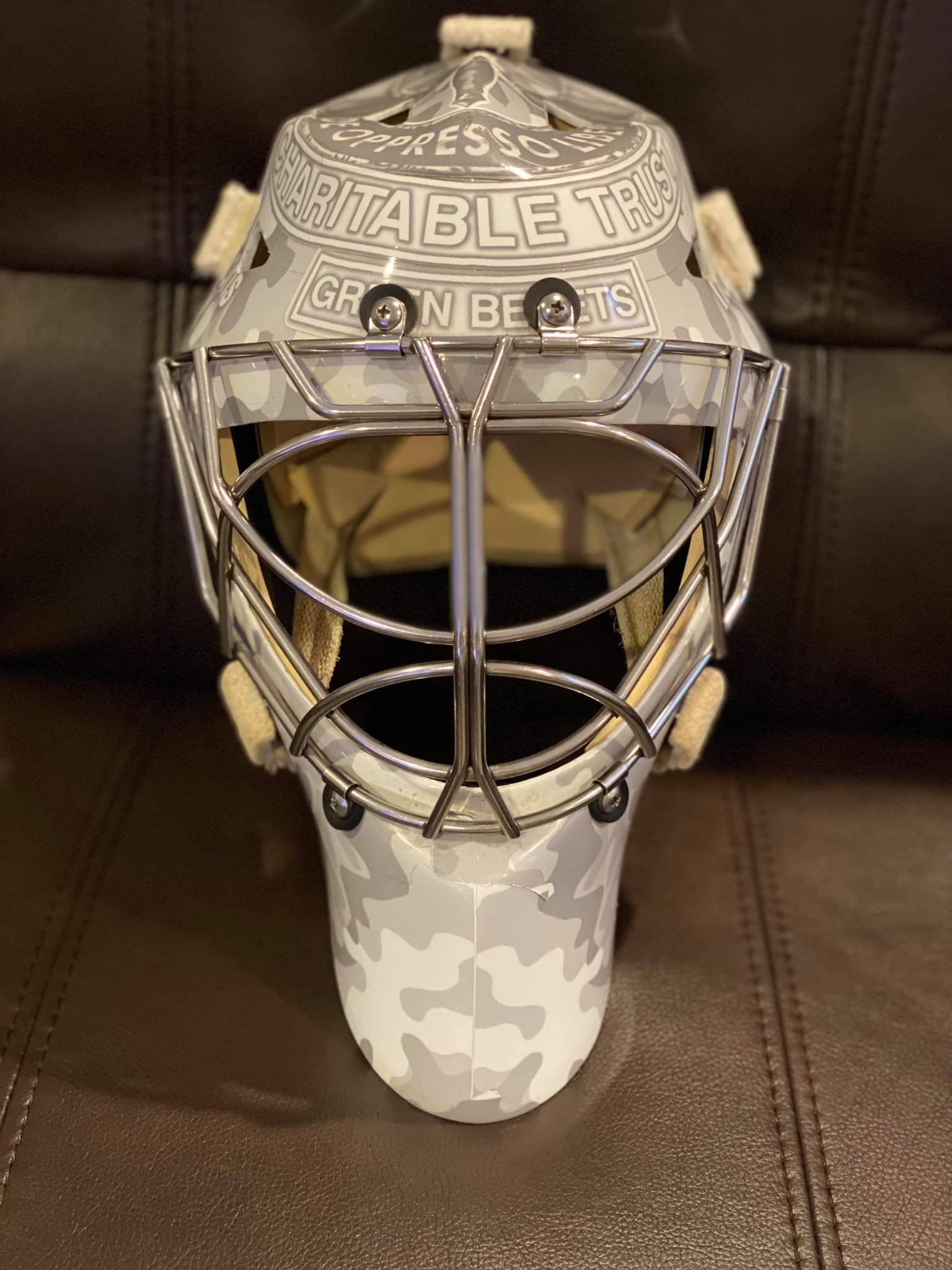 OTNY Pro Long Chin Goalie Mask | SidelineSwap