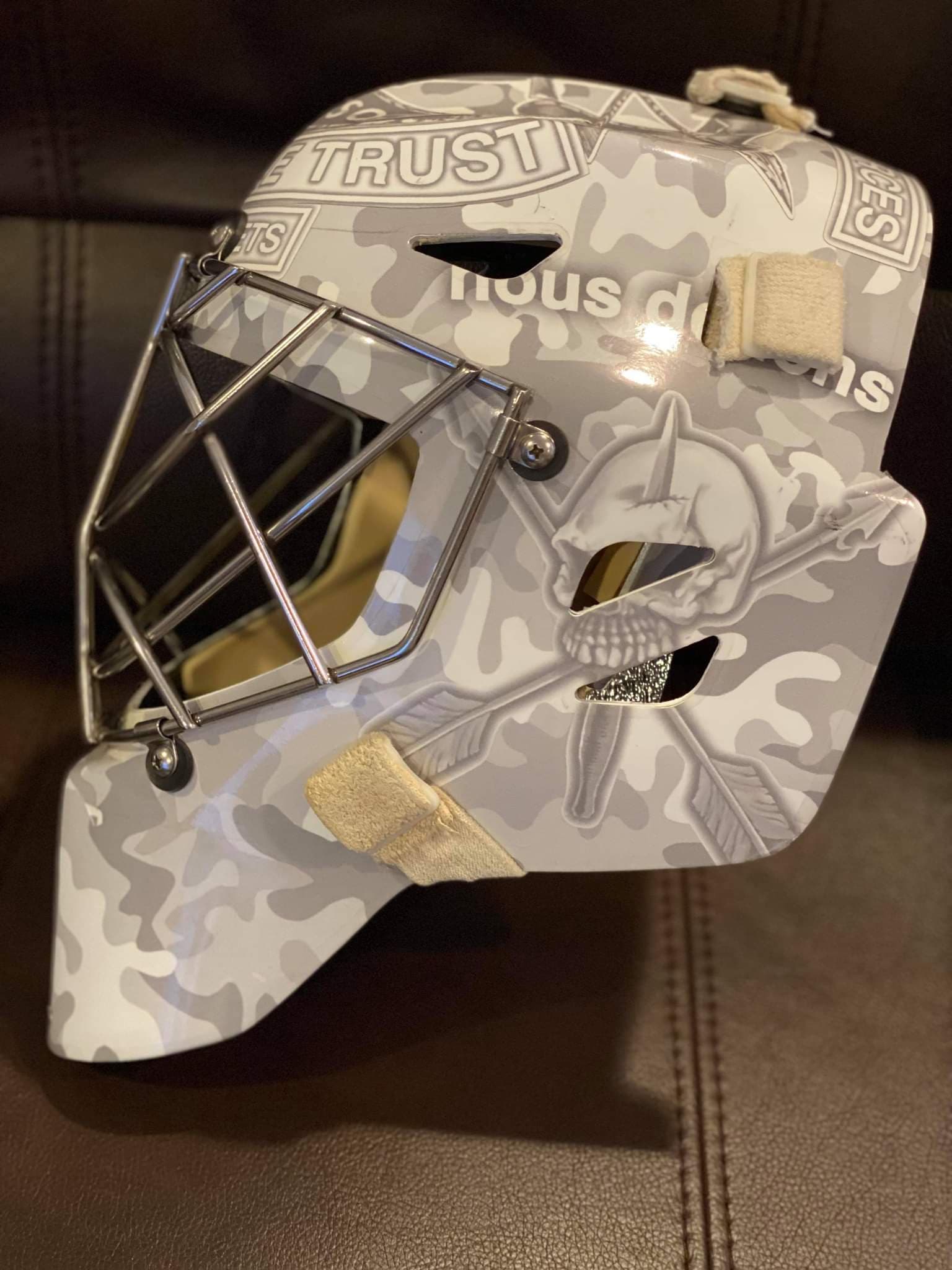 OTNY Pro Long Chin Goalie Mask | SidelineSwap