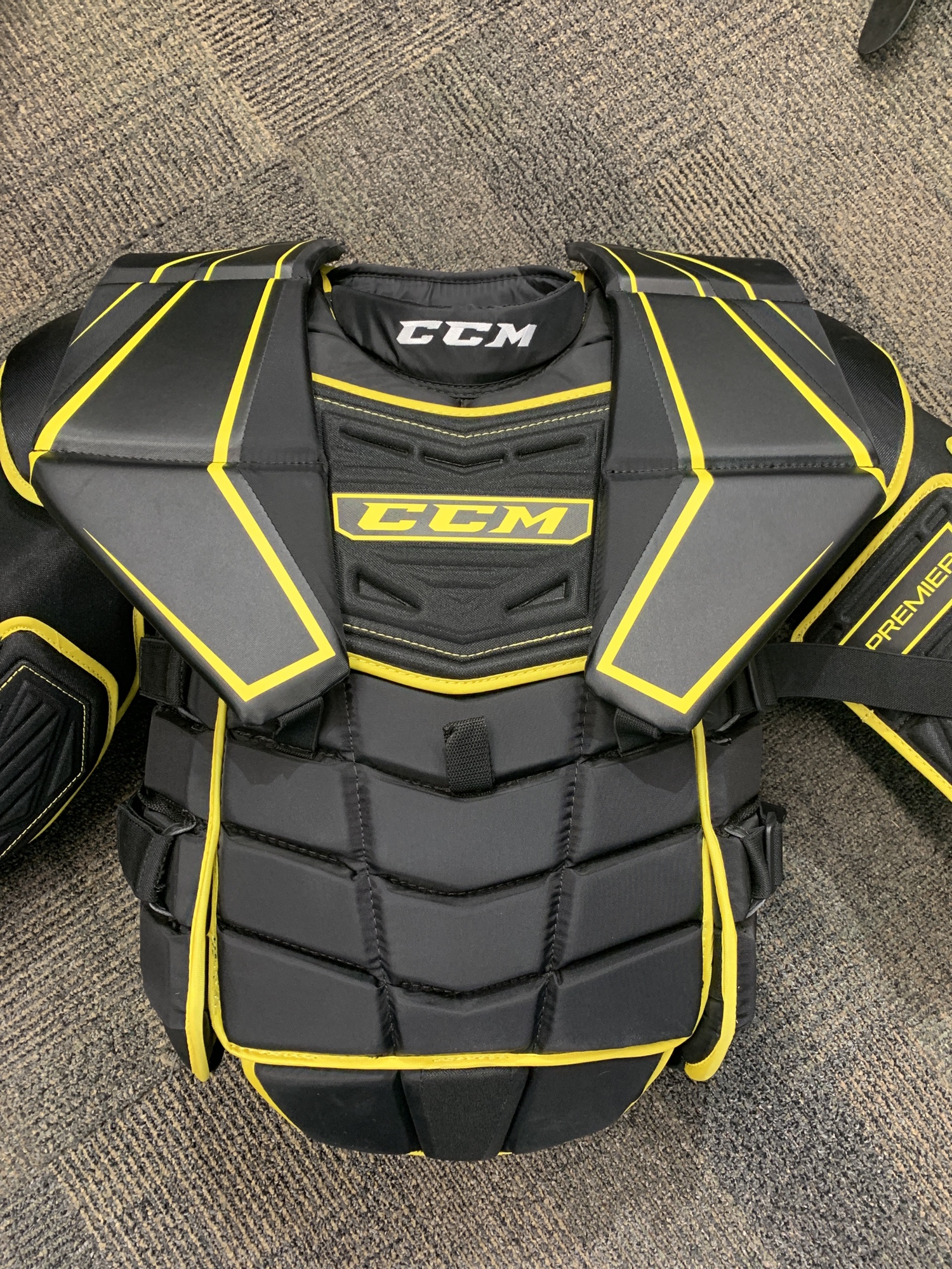 New Large CCM Premier R1.9 Goalie Chest Protector | SidelineSwap