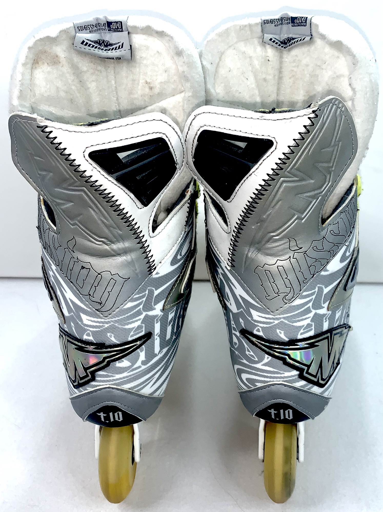 Mission AXIOM T10 Revolt Hockey Inline Skates Men's 10 D (11.5 US Men ...