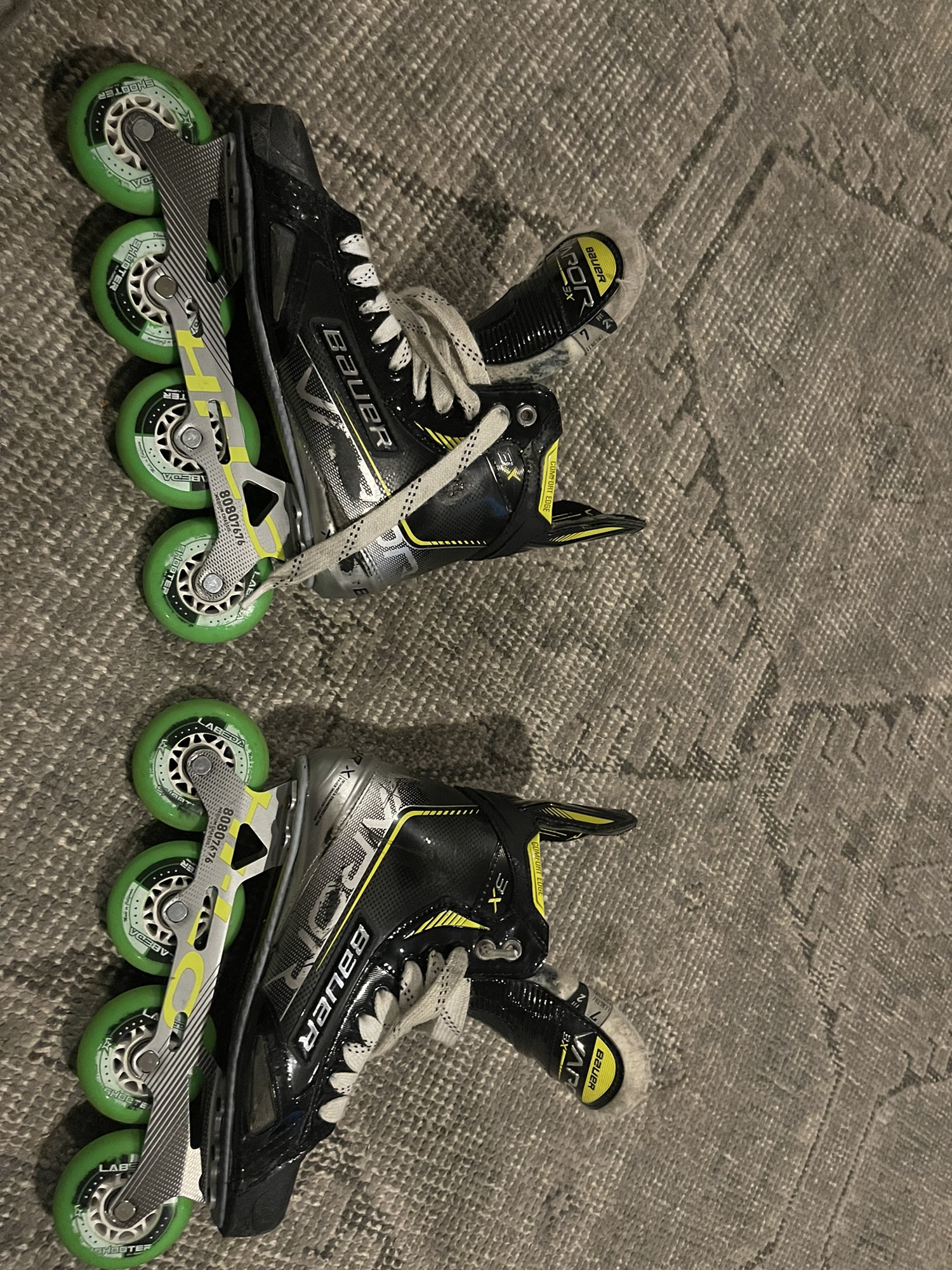 Bauer 3x Size 7 Inline Skates | SidelineSwap