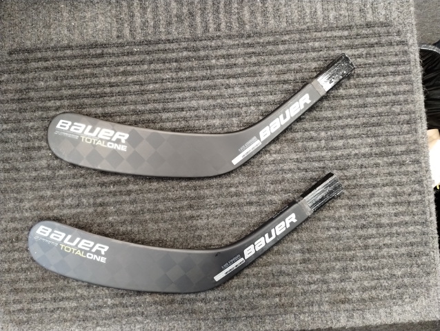 2 New Bauer Left Hand Supreme TotalONE Stick Blade PM9 Curve | SidelineSwap